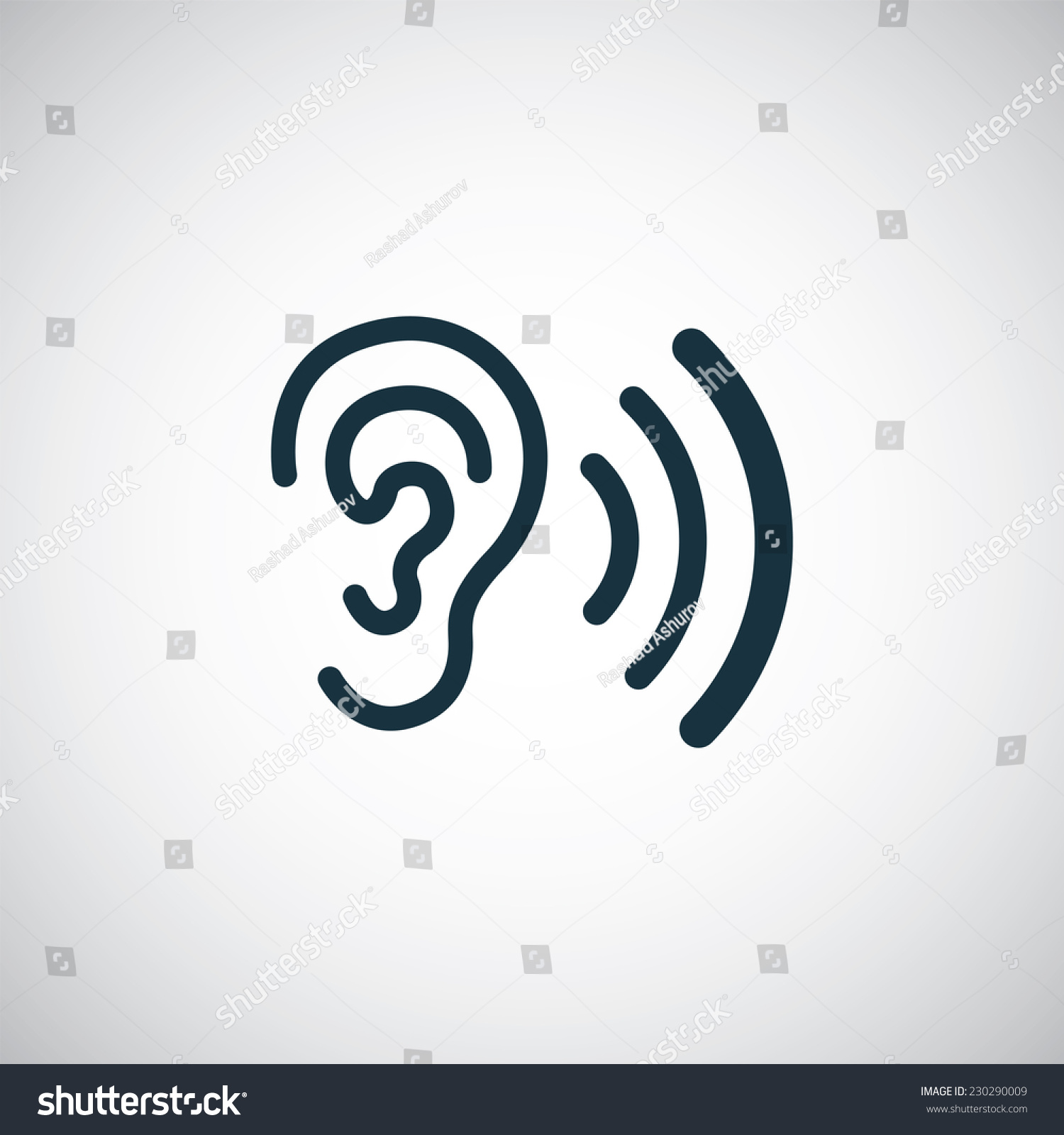 Listening symbol : 182 368 images, photos et images vectorielles de ...