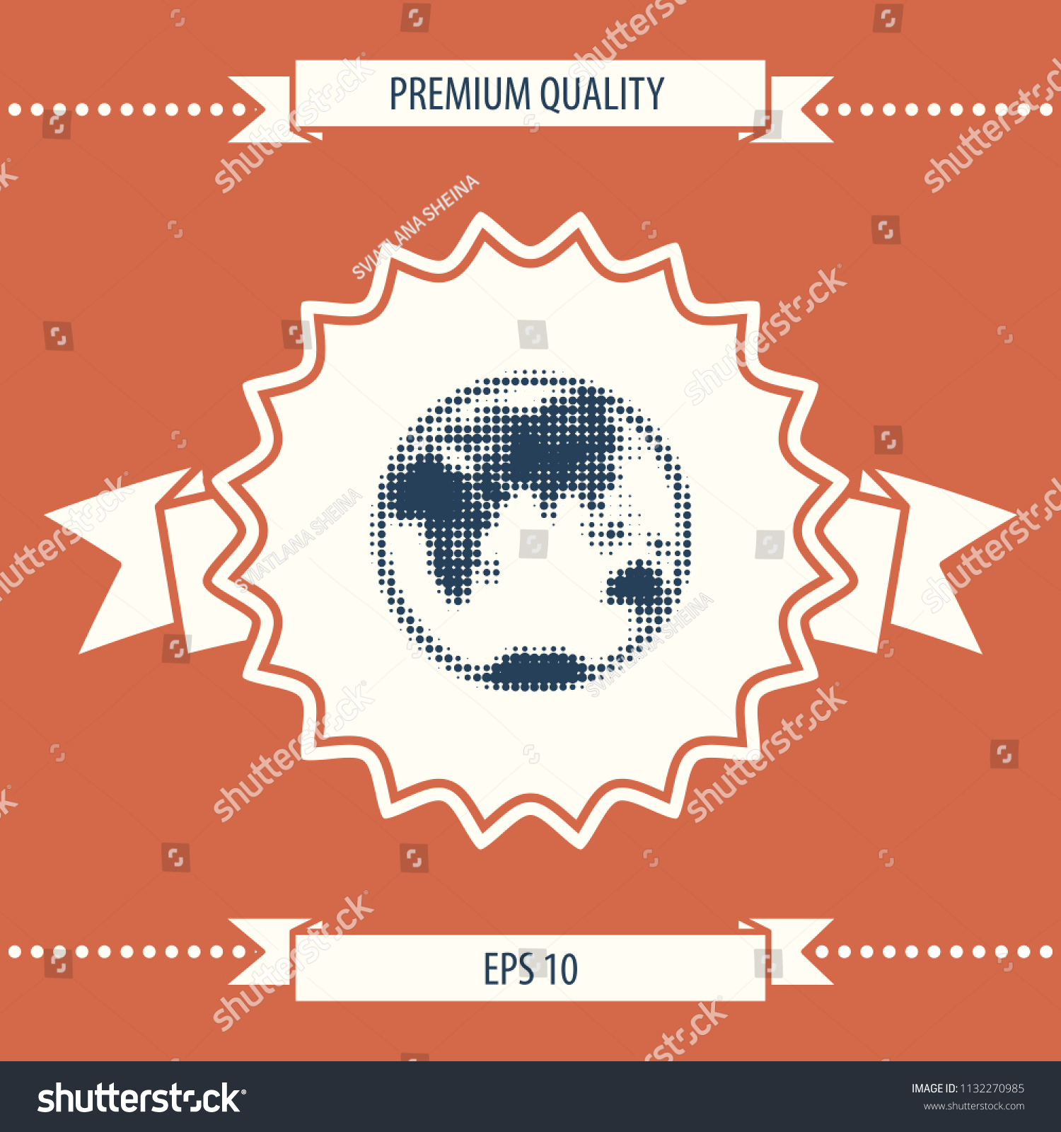 Earth Halftone Logo Stock Vector (Royalty Free) 1132270985 | Shutterstock