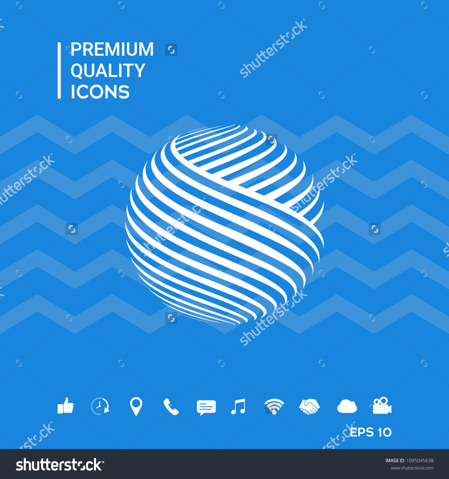 Earth Logo Design Stock Vector (Royalty Free) 1095045638 | Shutterstock