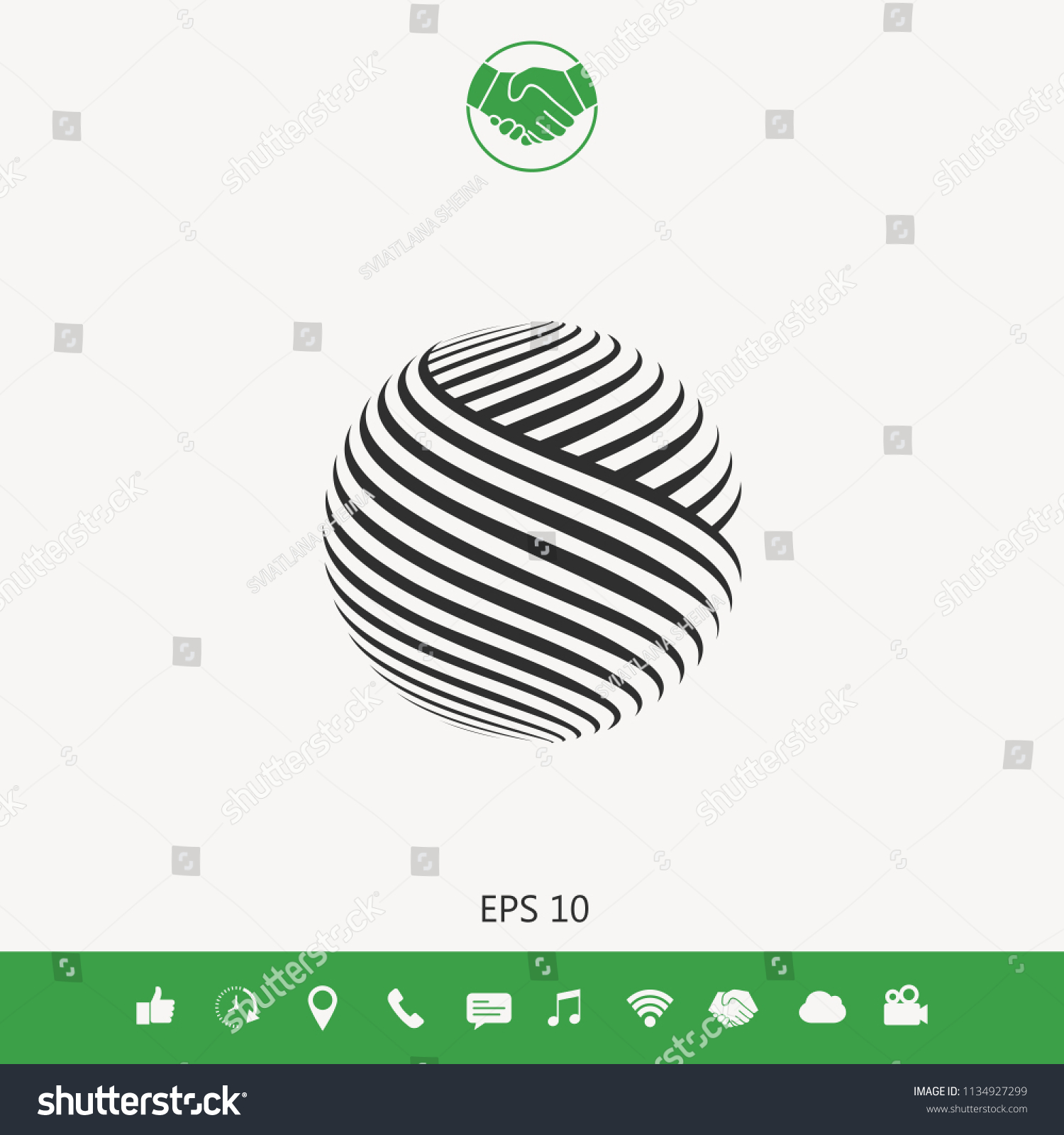 Earth Logo Design Stock Vector (Royalty Free) 1134927299 | Shutterstock