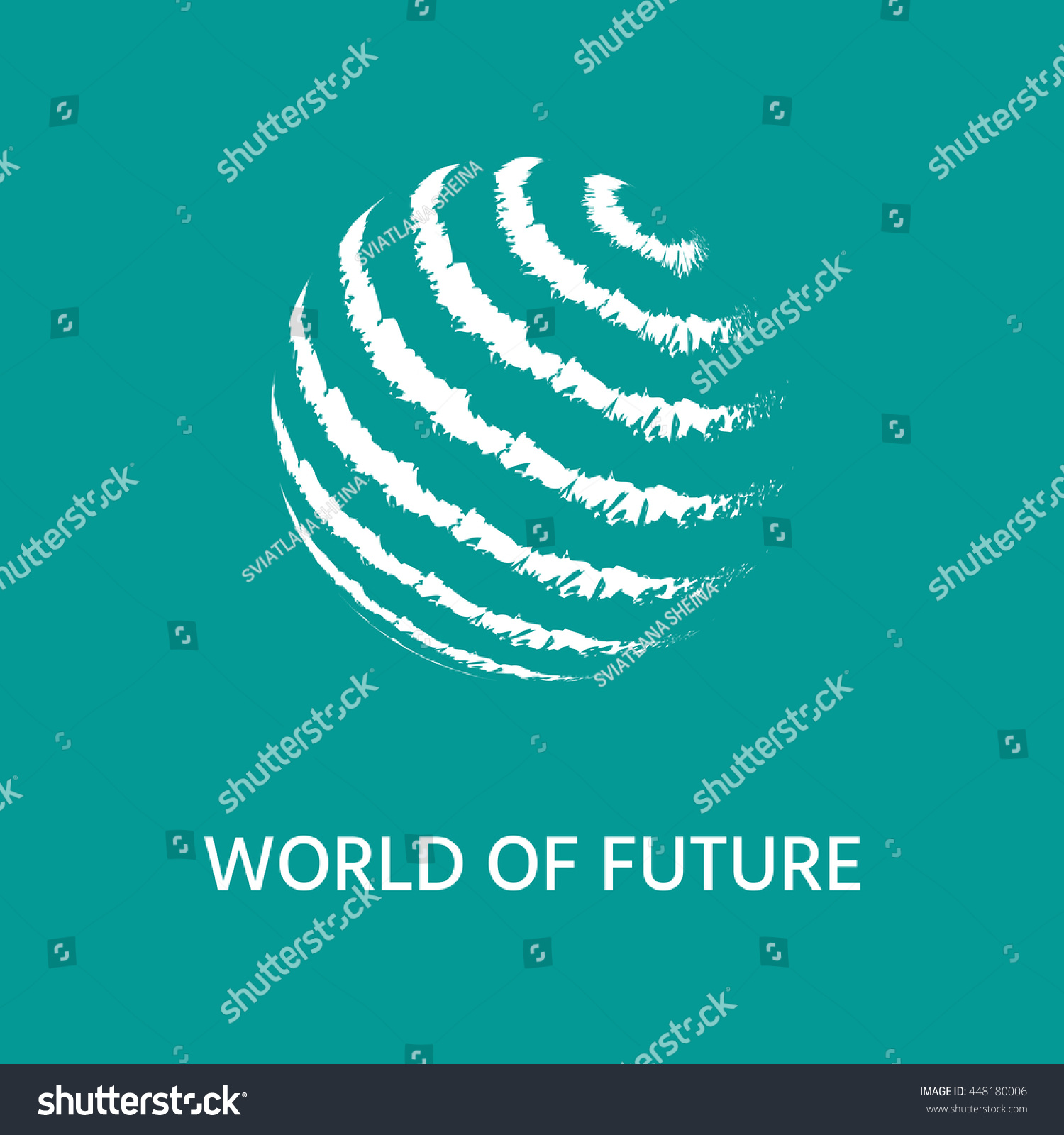 Earth Logo Design Stock Vector (Royalty Free) 448180006 | Shutterstock