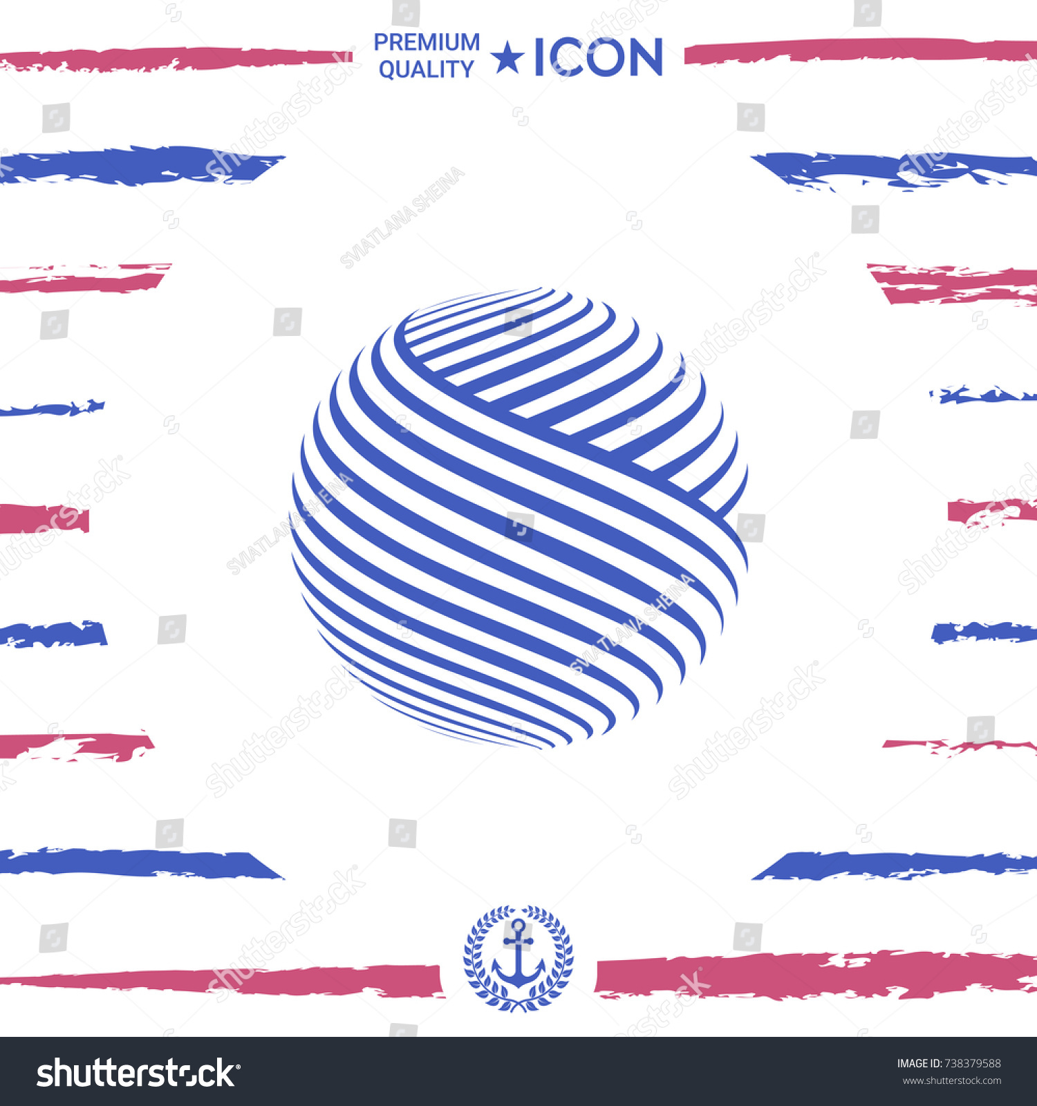 Earth Logo Design Stock Vector (Royalty Free) 738379588 | Shutterstock