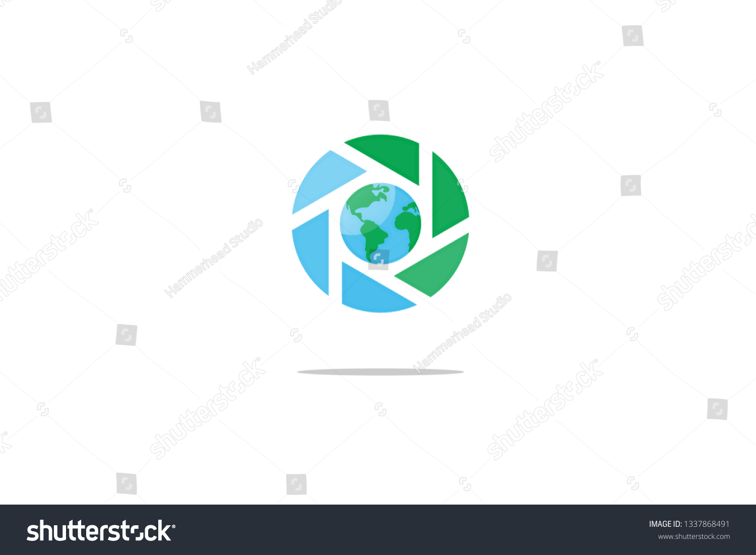 Earth Logo Inspirations Template Stock Vector (Royalty Free) 1337868491 ...
