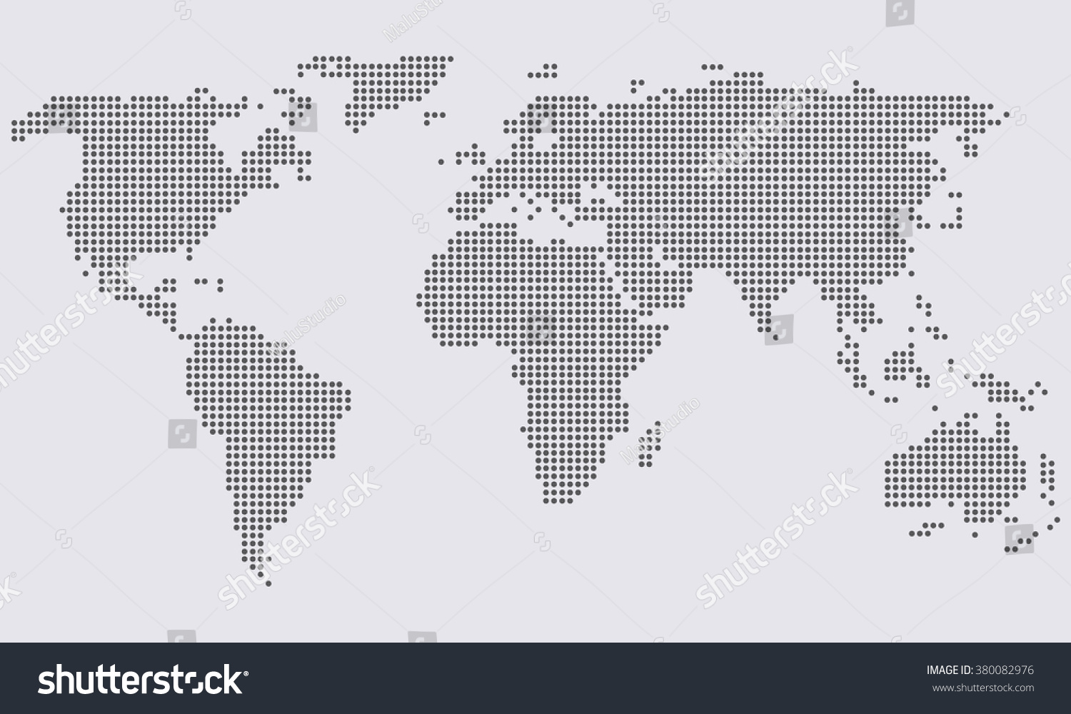 Earth Map Vector Illustration Stok Vektör (Telifsiz) 380082976 ...