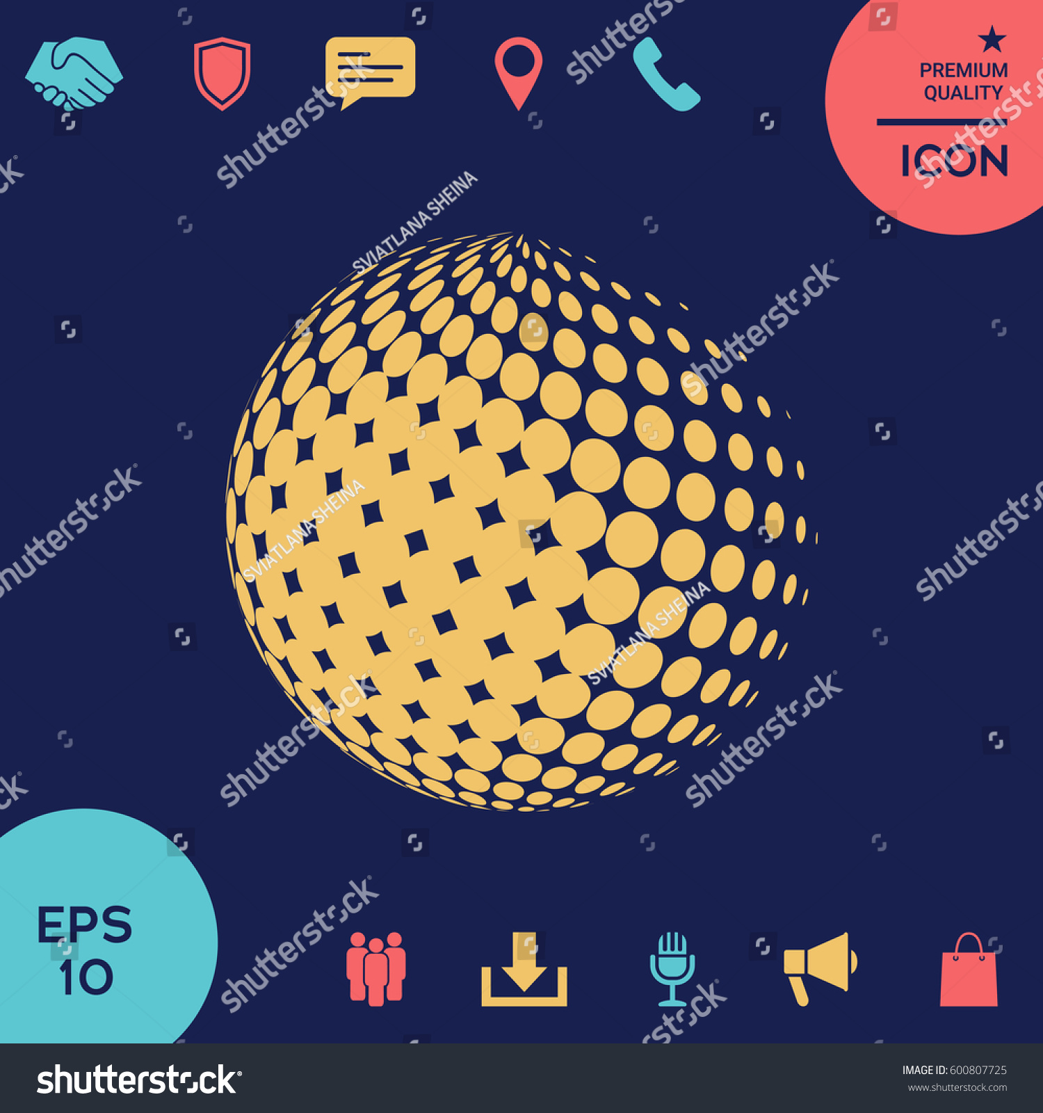 Earth Symbol Logo Design Stock Vector (Royalty Free) 600807725 ...