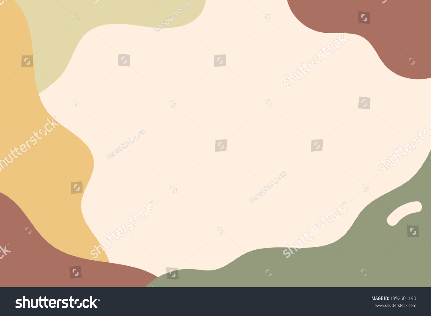 Earth Tone Abstract Print Background Vector Stock Vector (Royalty Free ...