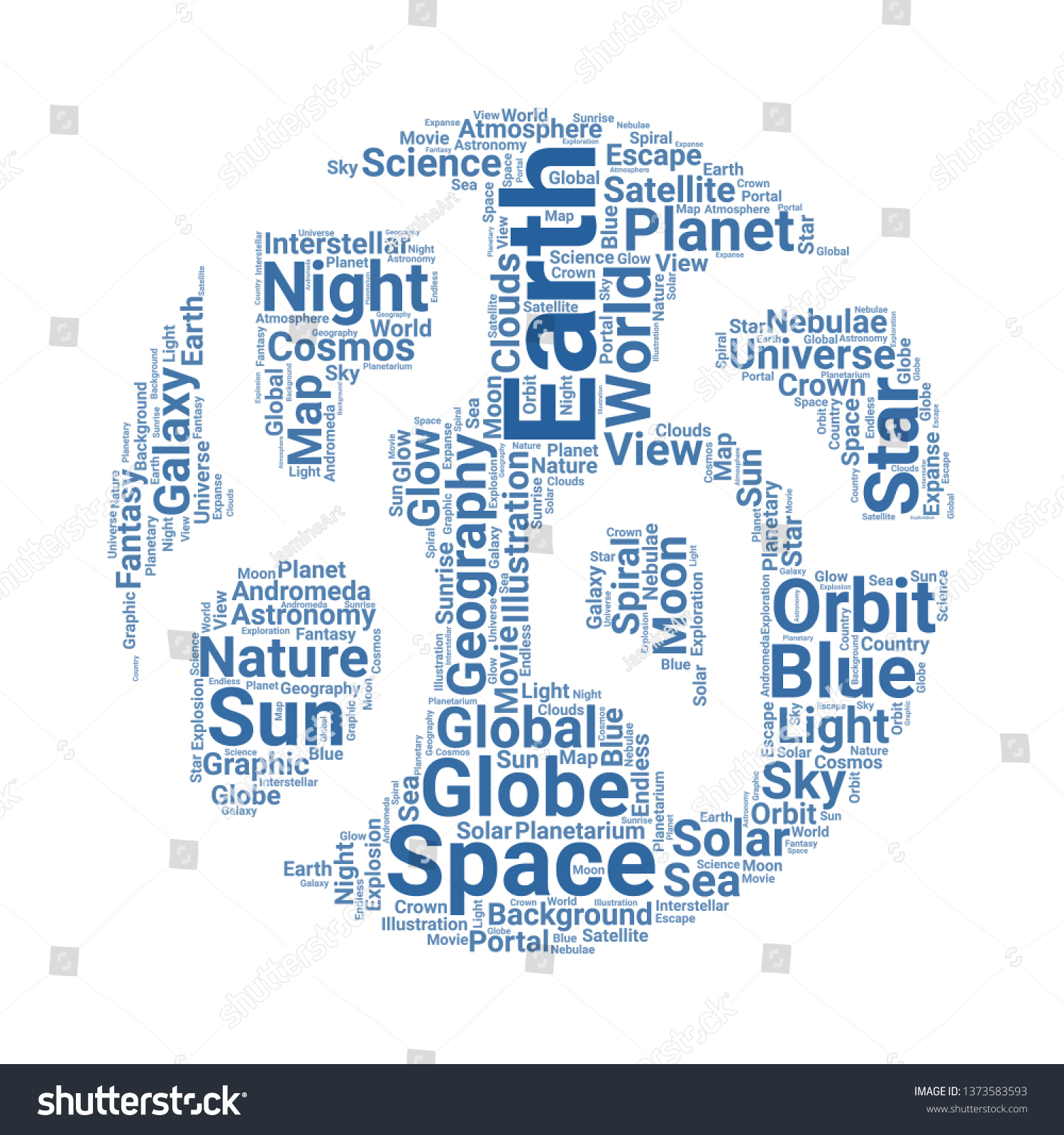 Earth Word Cloud Tag Cloud About Stock Vector (Royalty Free) 1373583593 ...
