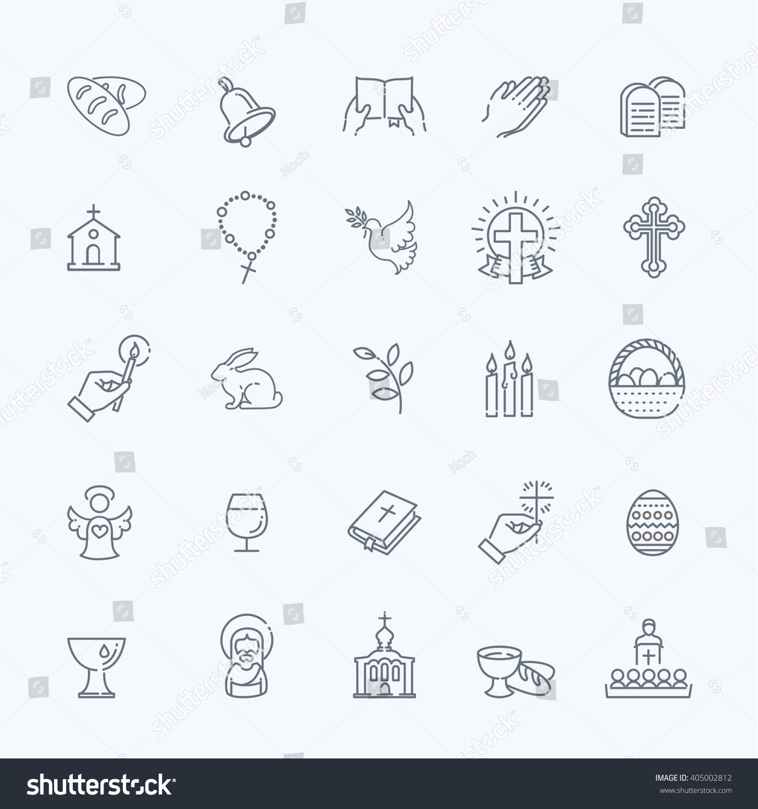 Baptism icon Images, Stock Photos & Vectors | Shutterstock