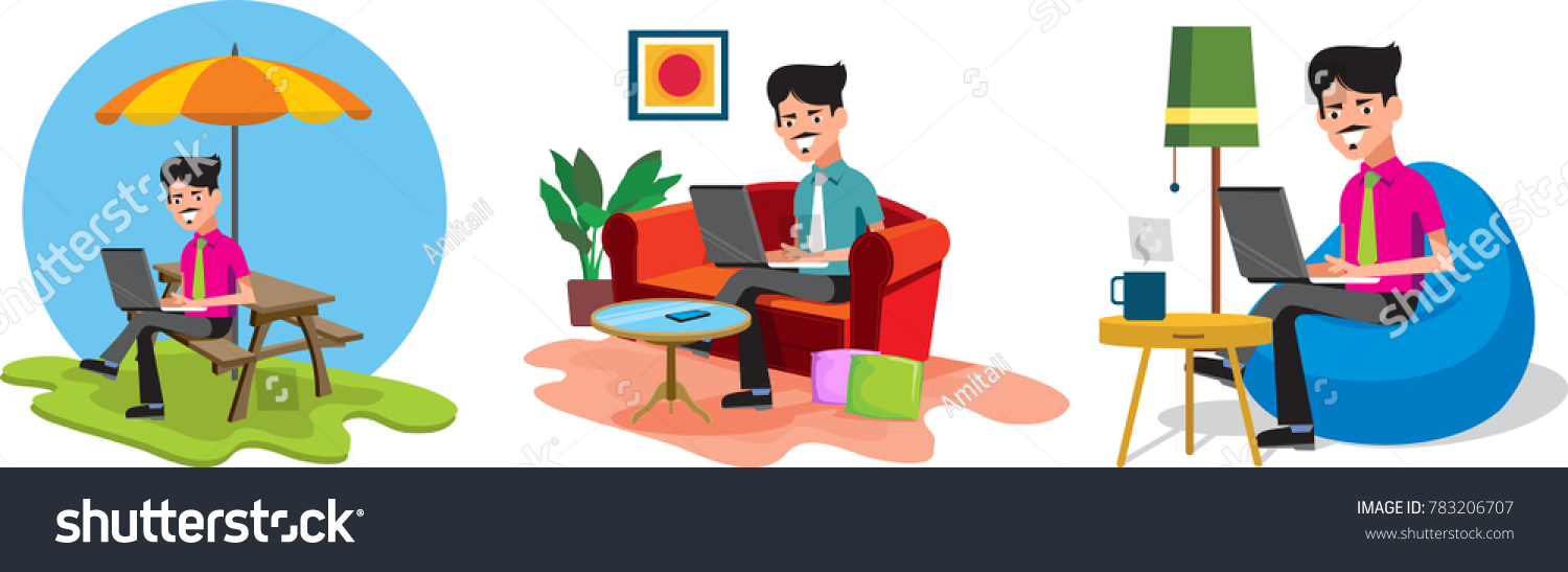 Easy Payment Anytime Anywhere Stock Vector (Royalty Free) 783206707 ...