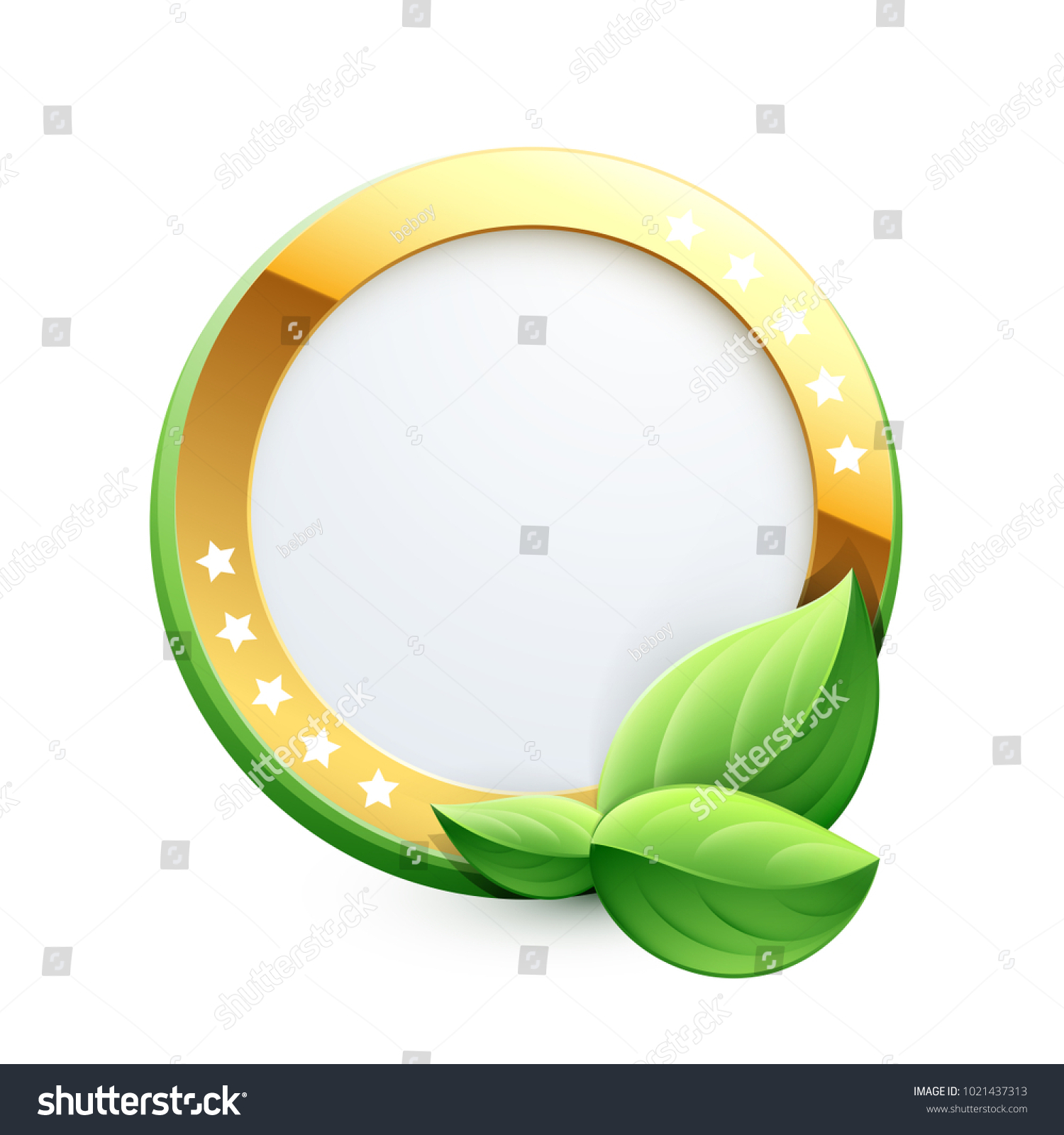 Eco Friendly Quality Certification Design Stock Vector (Royalty Free ...