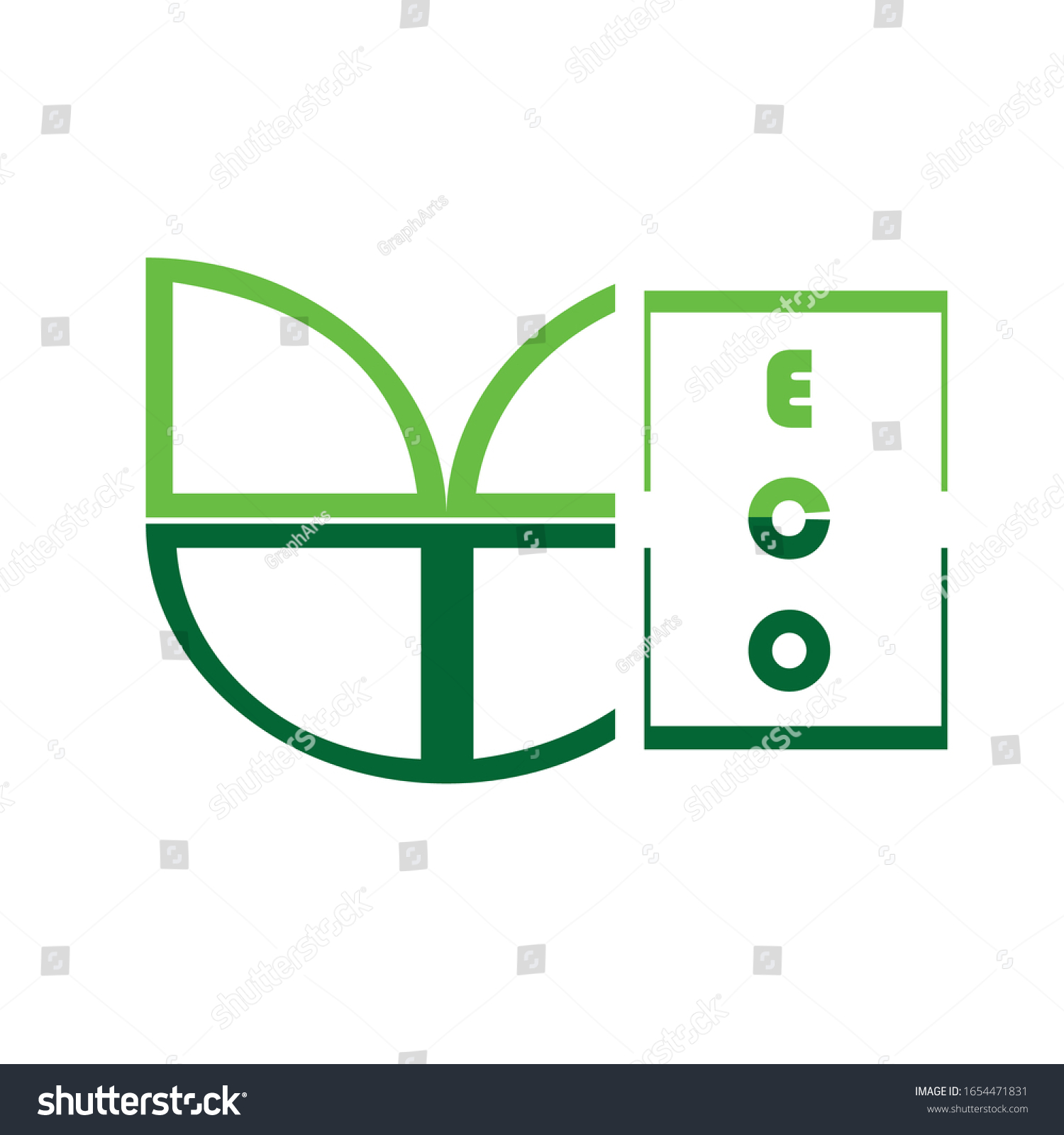 Eco Logo Design Ecological Vector Logos: Vector có sẵn (miễn phí bản ...