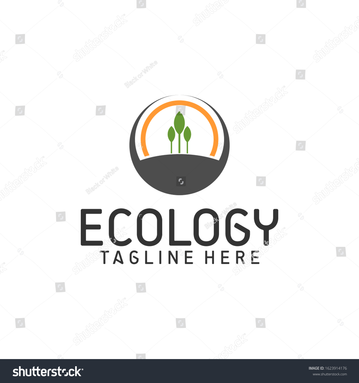Ecology Logo Design Vector Stock Image Stock Vector (Royalty Free ...