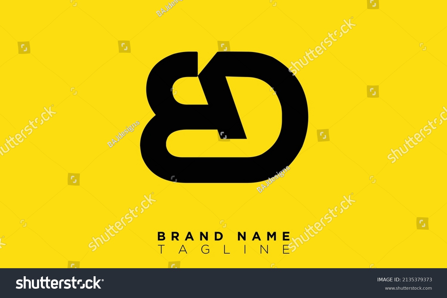 Ed Alphabet Letters Initials Monogram Logo Stock Vector (Royalty Free ...