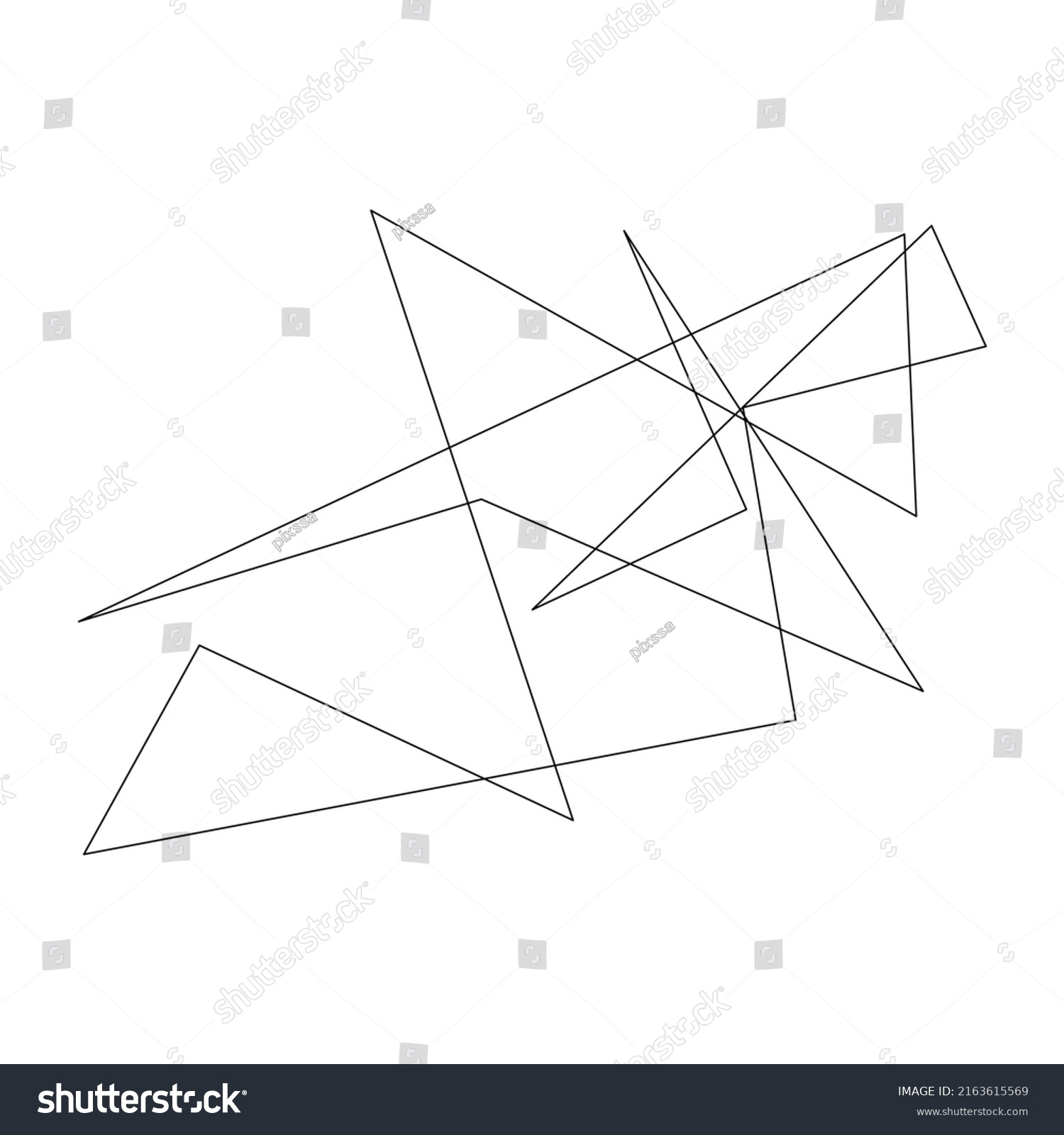 Edgy Ruptured Shatter Splinter Shape Design Stock Vector (Royalty Free ...