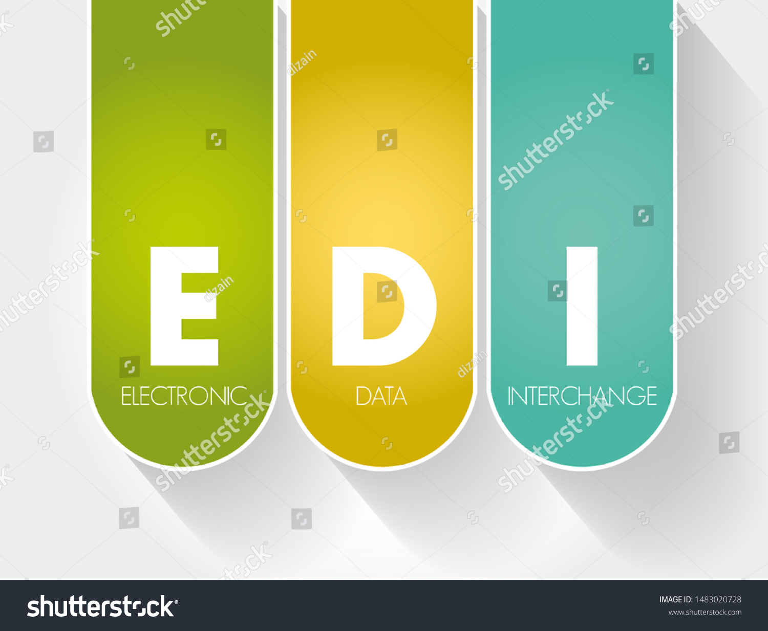 Vektor Stok Edi Electronic Data Interchange Acronym Technology (Tanpa ... Vektor Stok Edi Electronic Data Interchange Acronym Technology (Tanpa ...