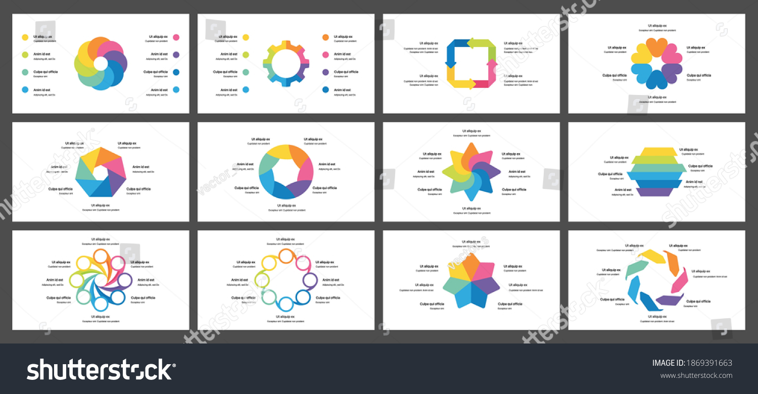 Editable Circle Infographic Template Cycle Diagram Stock Vector ...