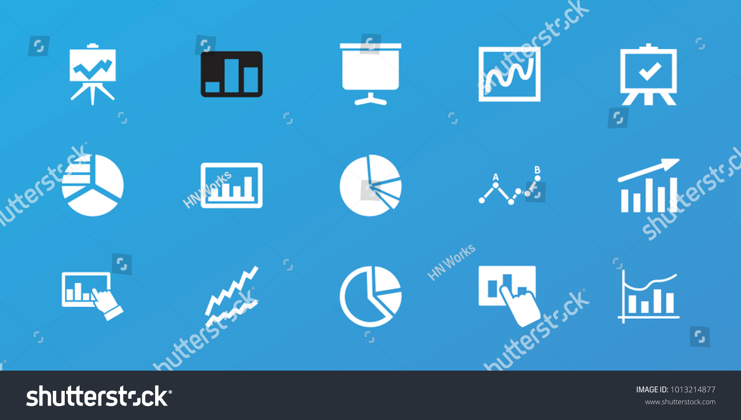 Editable 15 Diagram Icons Pie Chart Stock Vector (Royalty Free ...