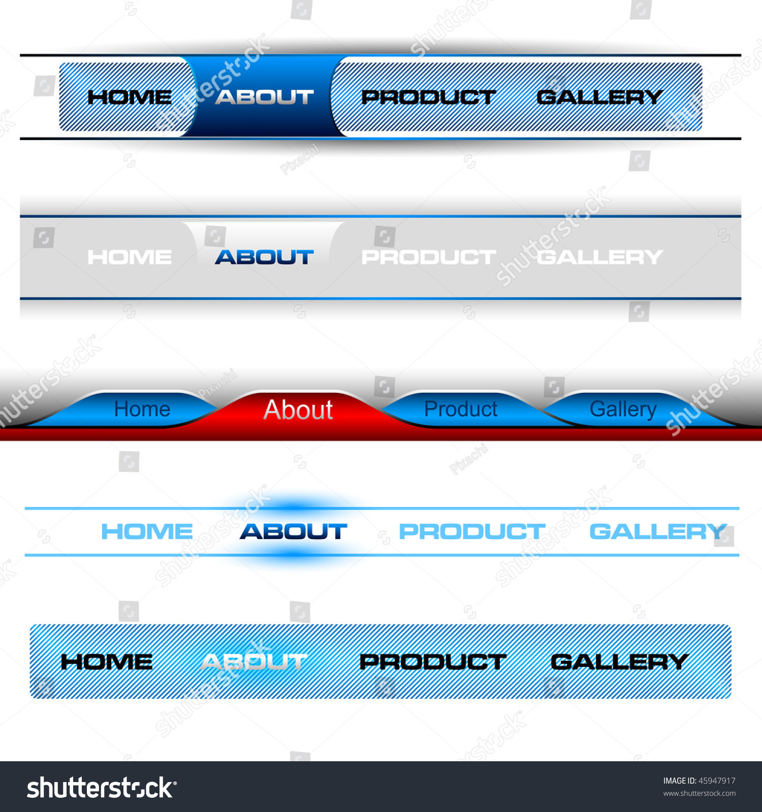 Editable Website Vector Buttons Stock Vector (Royalty Free) 45947917 ... Editable Website Vector Buttons Stock Vector (Royalty Free) 45947917 ...