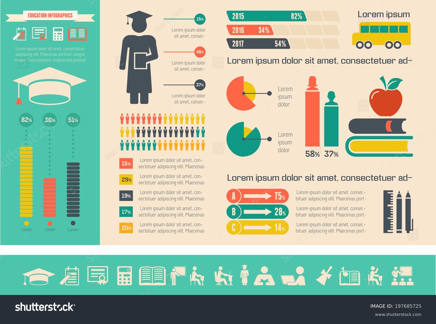 251,078 Education infographics Images, Stock Photos & Vectors ...