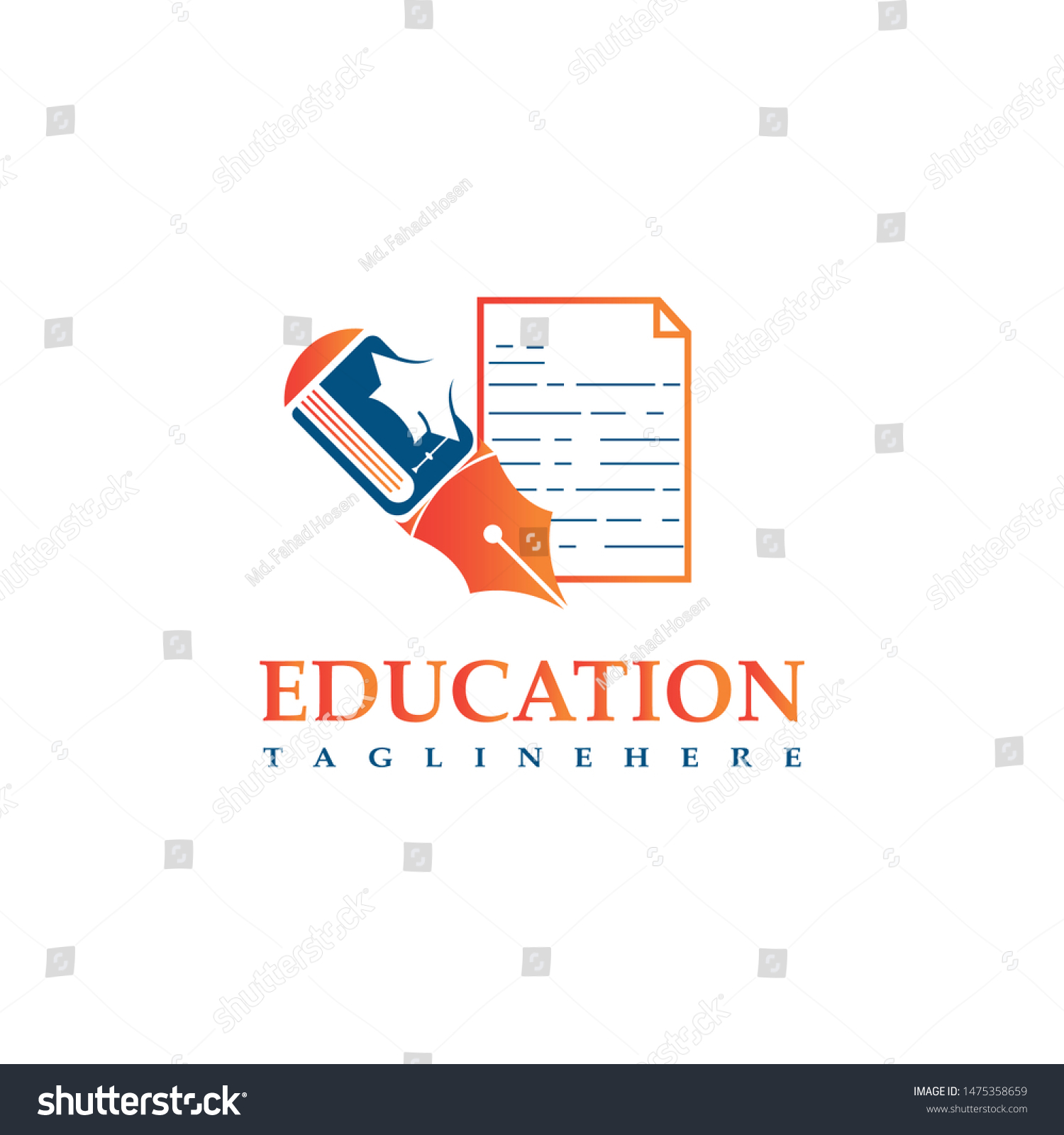 Education Logo Vector Learning Logo Stock Vector (Royalty Free ...