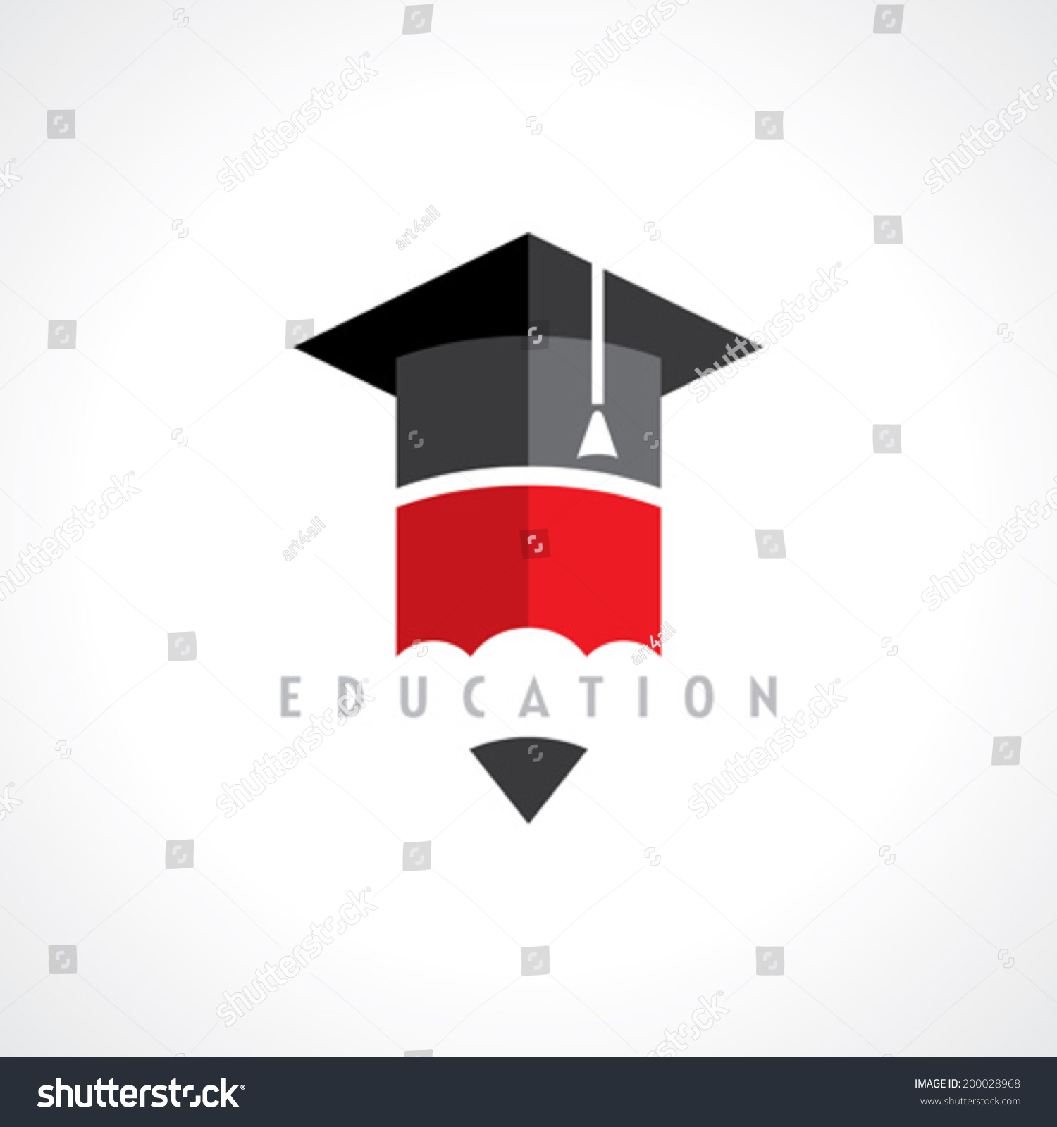 Education Symbol Concept Vector Stock Vector (Royalty Free) 200028968