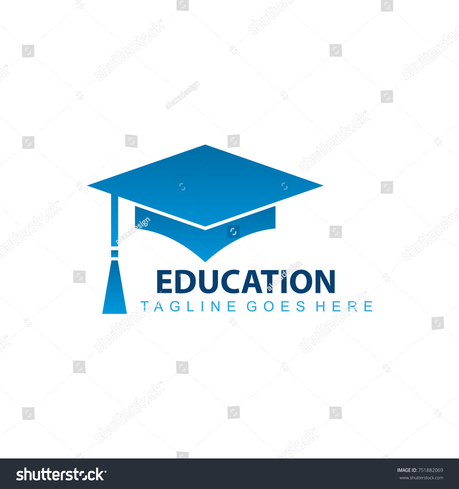 Education Vector Symbol Stock Vector (Royalty Free) 751882069 ...