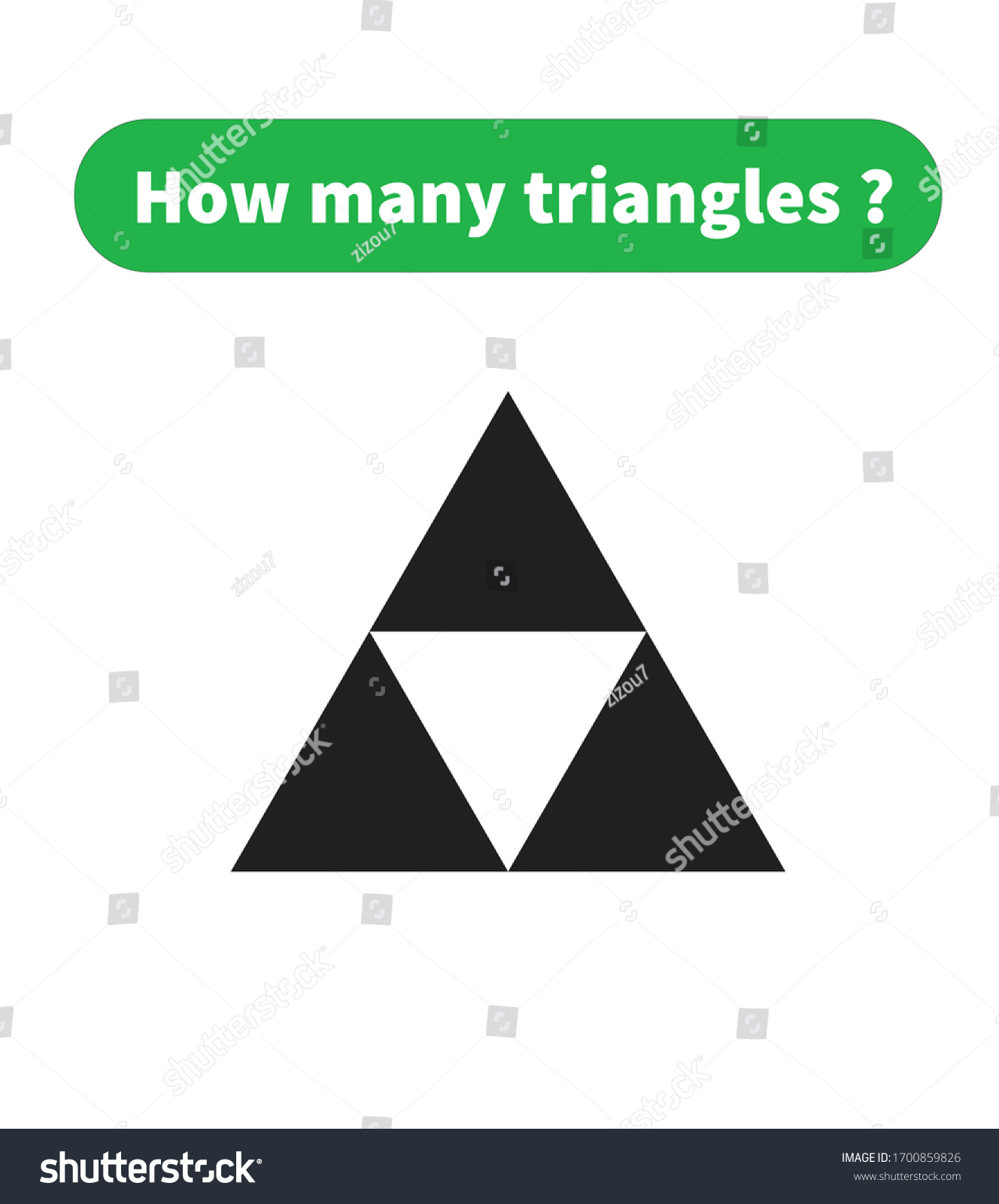 Educational Math Game How Many Mathematical Stock Vector (Royalty Free ...