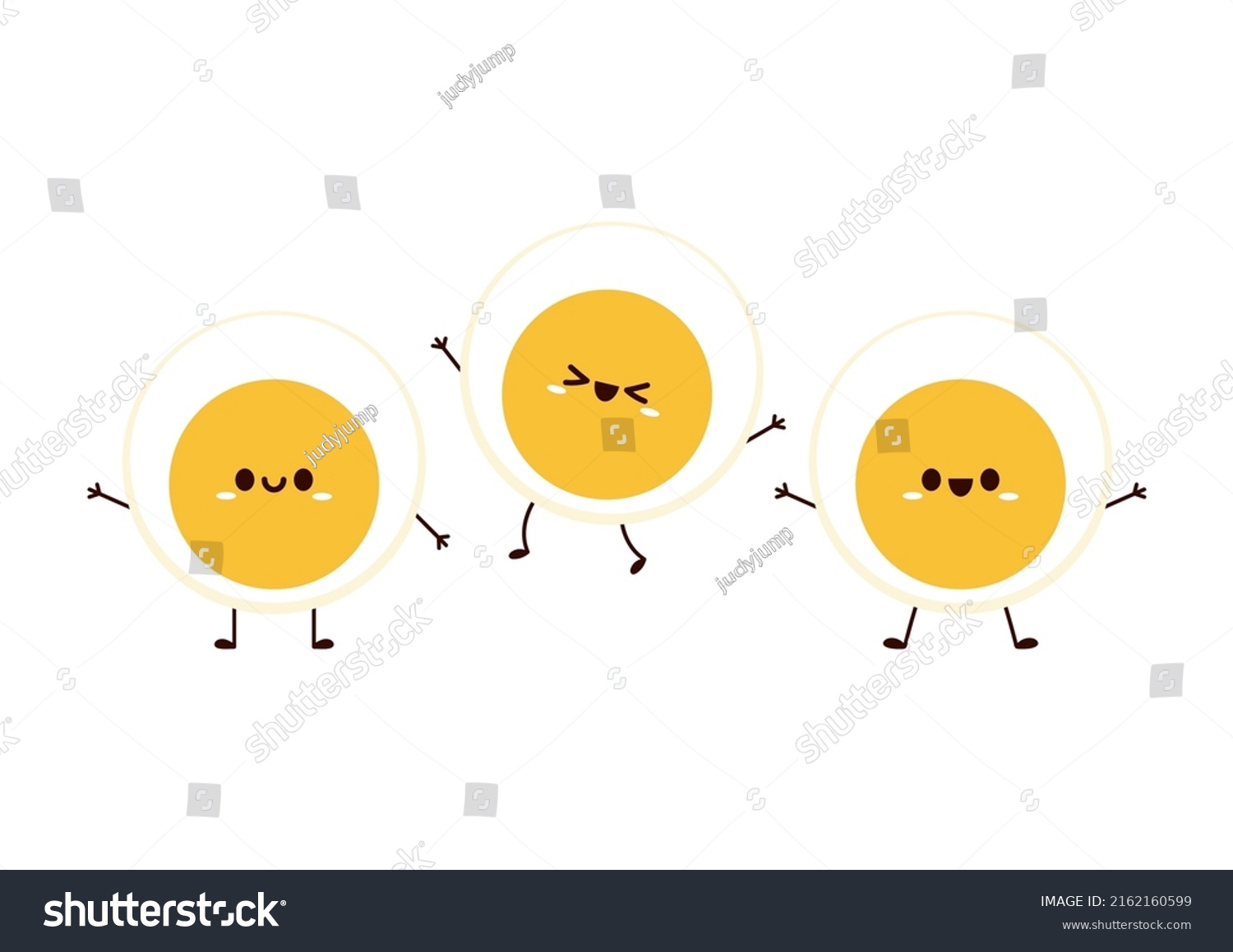 Egg Character Design Egg Vector On Stock Vector (Royalty Free ...