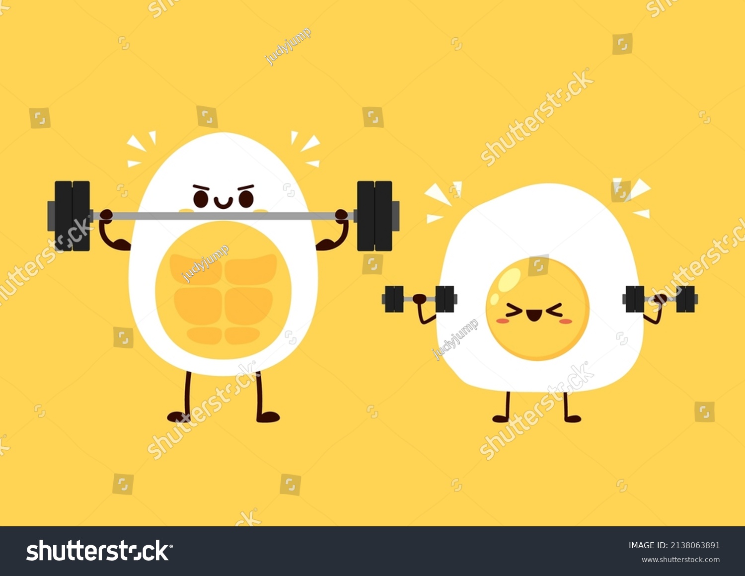 Egg Character Design Exercise Cute Egg Stock Vector (Royalty Free ...