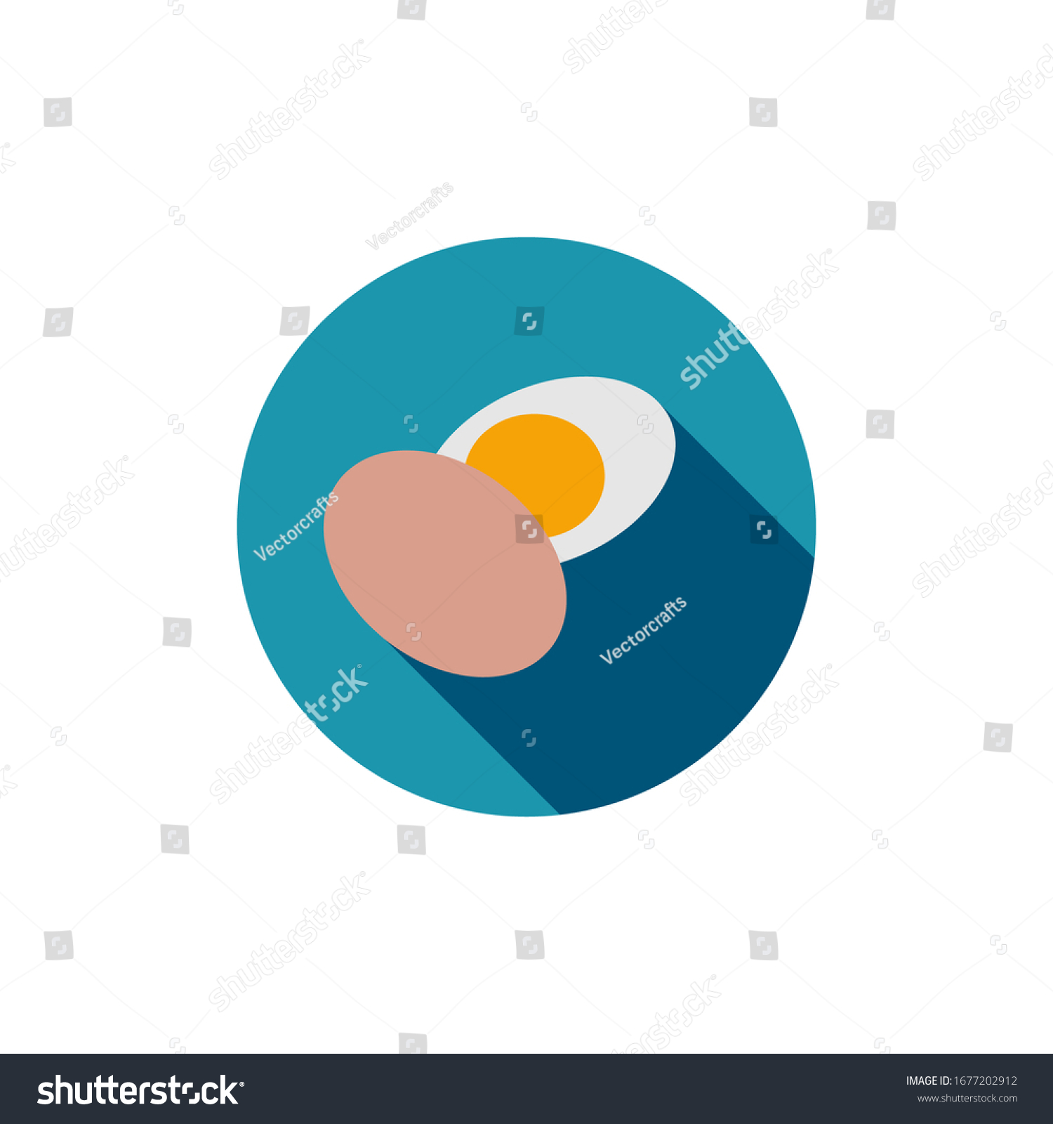 Egg Graphic Design Template Vector Isolated Stock Vector (Royalty Free ...