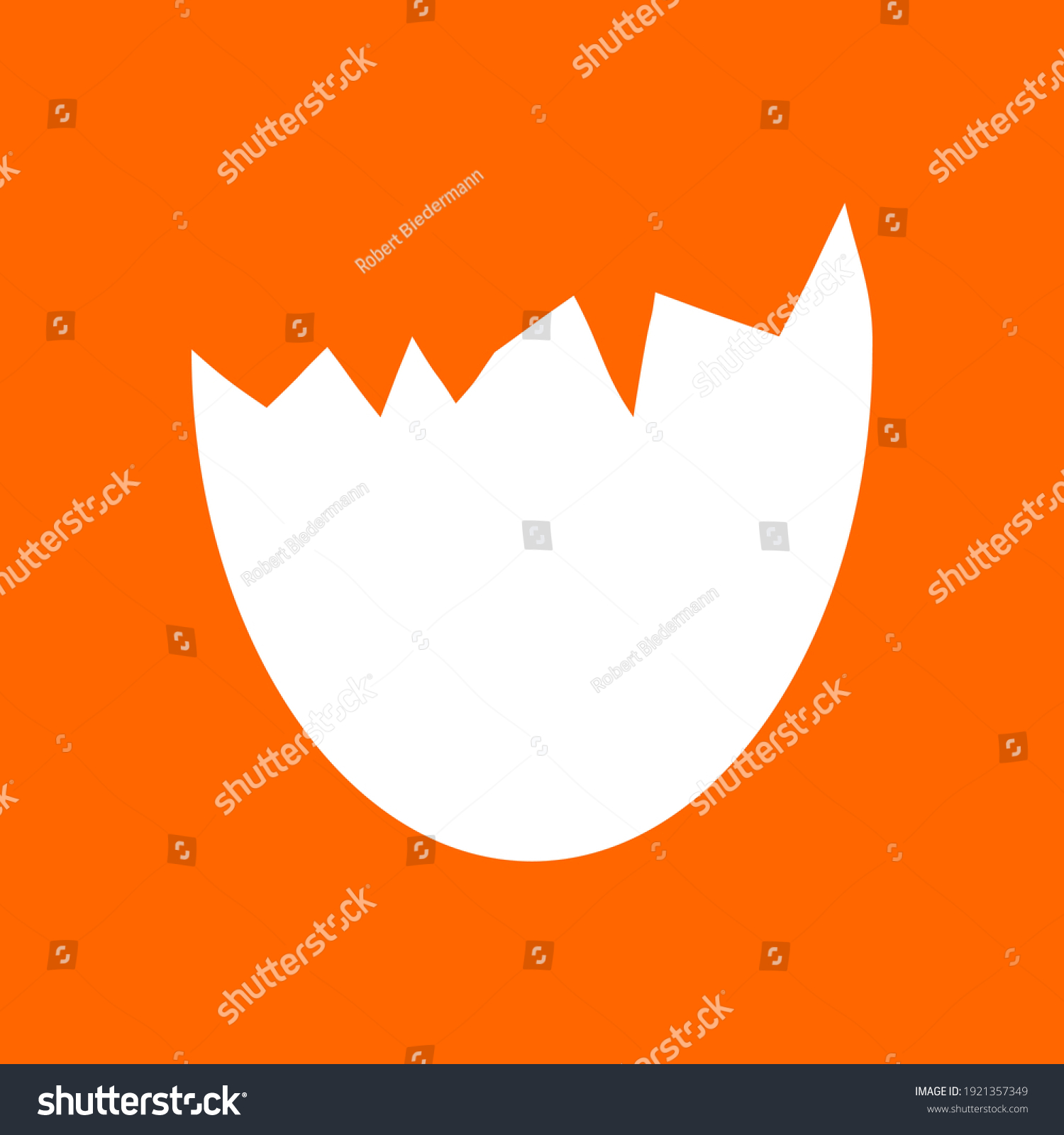 Egg Shell Background Icon Stock Vector (Royalty Free) 1921357349 ...