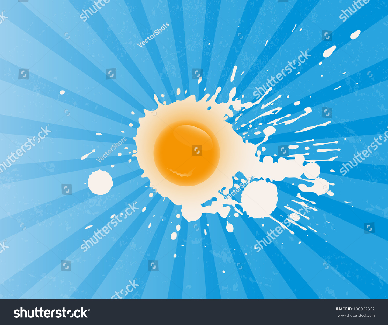 Egg Yolk Splash Background: เวกเตอร์สต็อก (ปลอดค่าลิขสิทธิ์) 100062362 ...