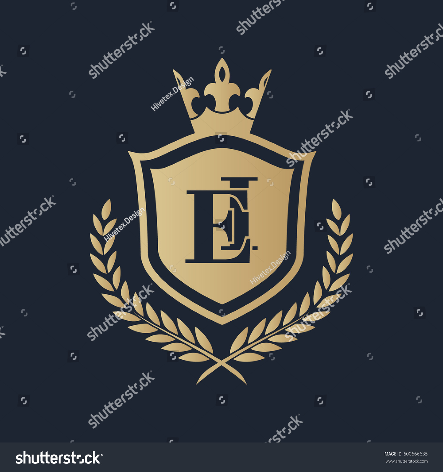 Ei Logo Stock Vector (Royalty Free) 600666635 | Shutterstock