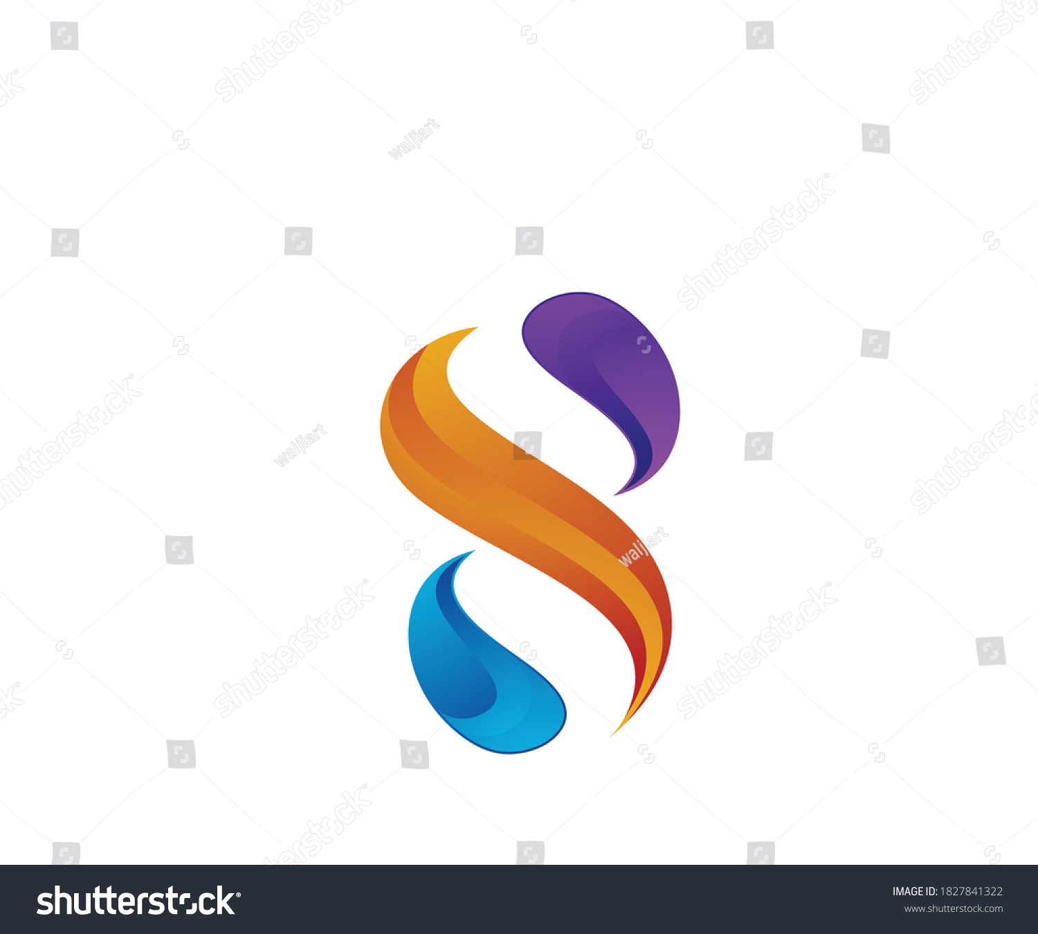 Eight Icon Logo Design Template: เวกเตอร์สต็อก (ปลอดค่าลิขสิทธิ์ ...