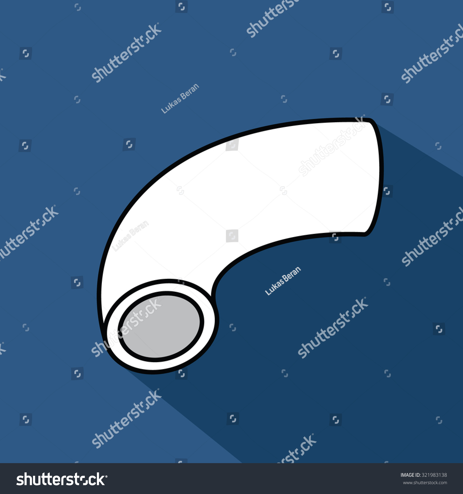 Elbow Vector Illustration Flat Design Stock Vector (Royalty Free ...