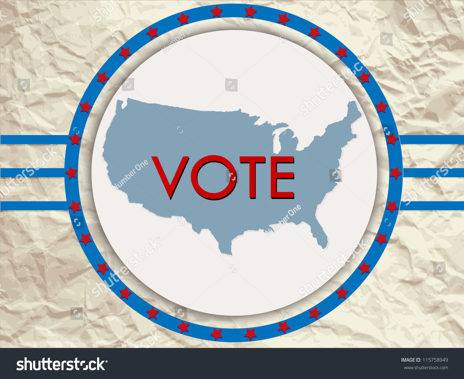 Election Label Vector Illustration: vector de stock (libre de regalías ...