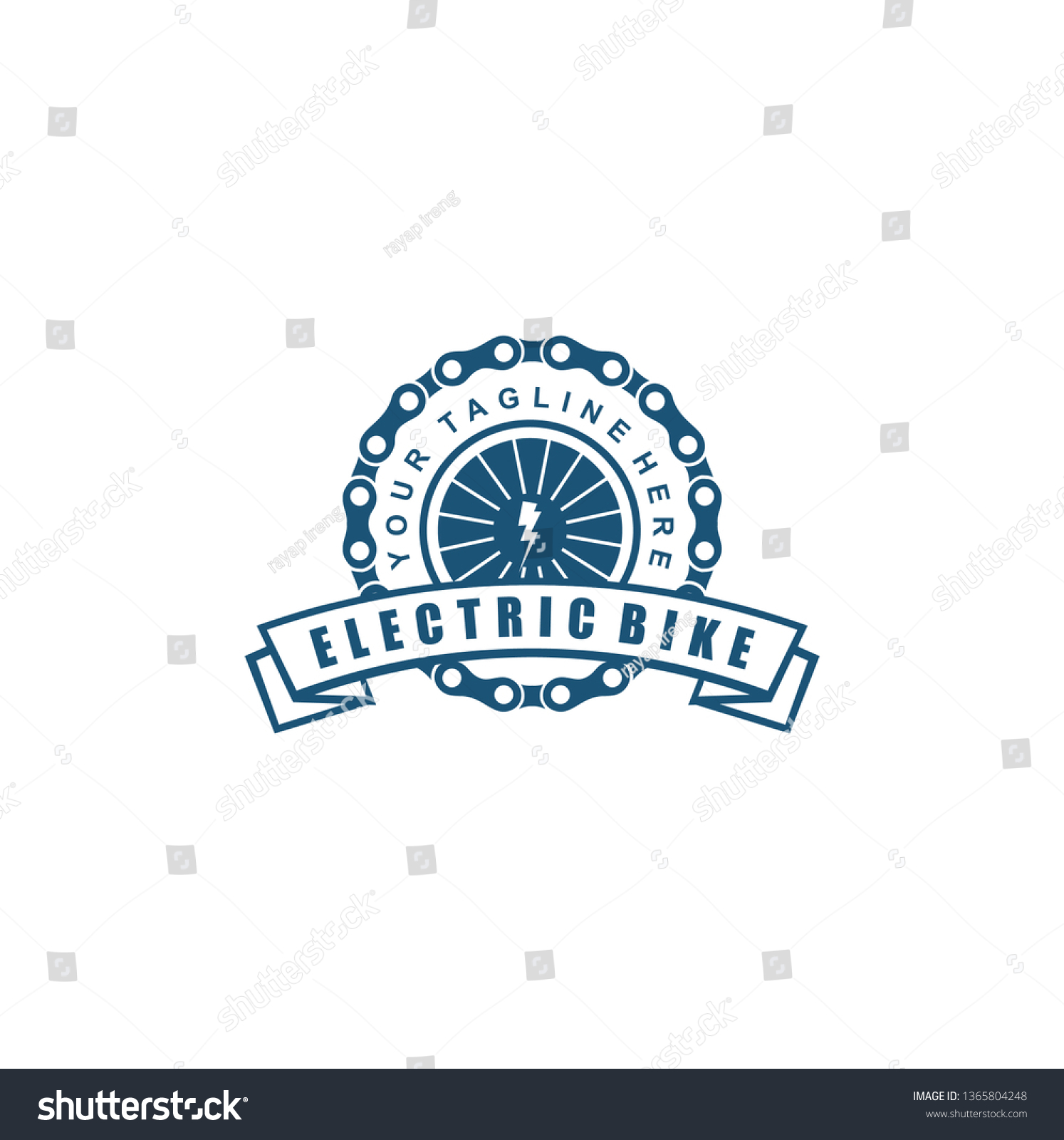 Electric Bike Logo Design Vector Stock Stock Vector (Royalty Free ... Electric Bike Logo Design Vector Stock Stock Vector (Royalty Free ...