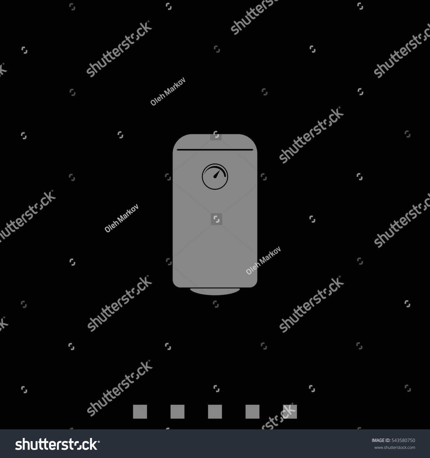 Electric Boiler Icon Stock Vector (Royalty Free) 543580750 | Shutterstock