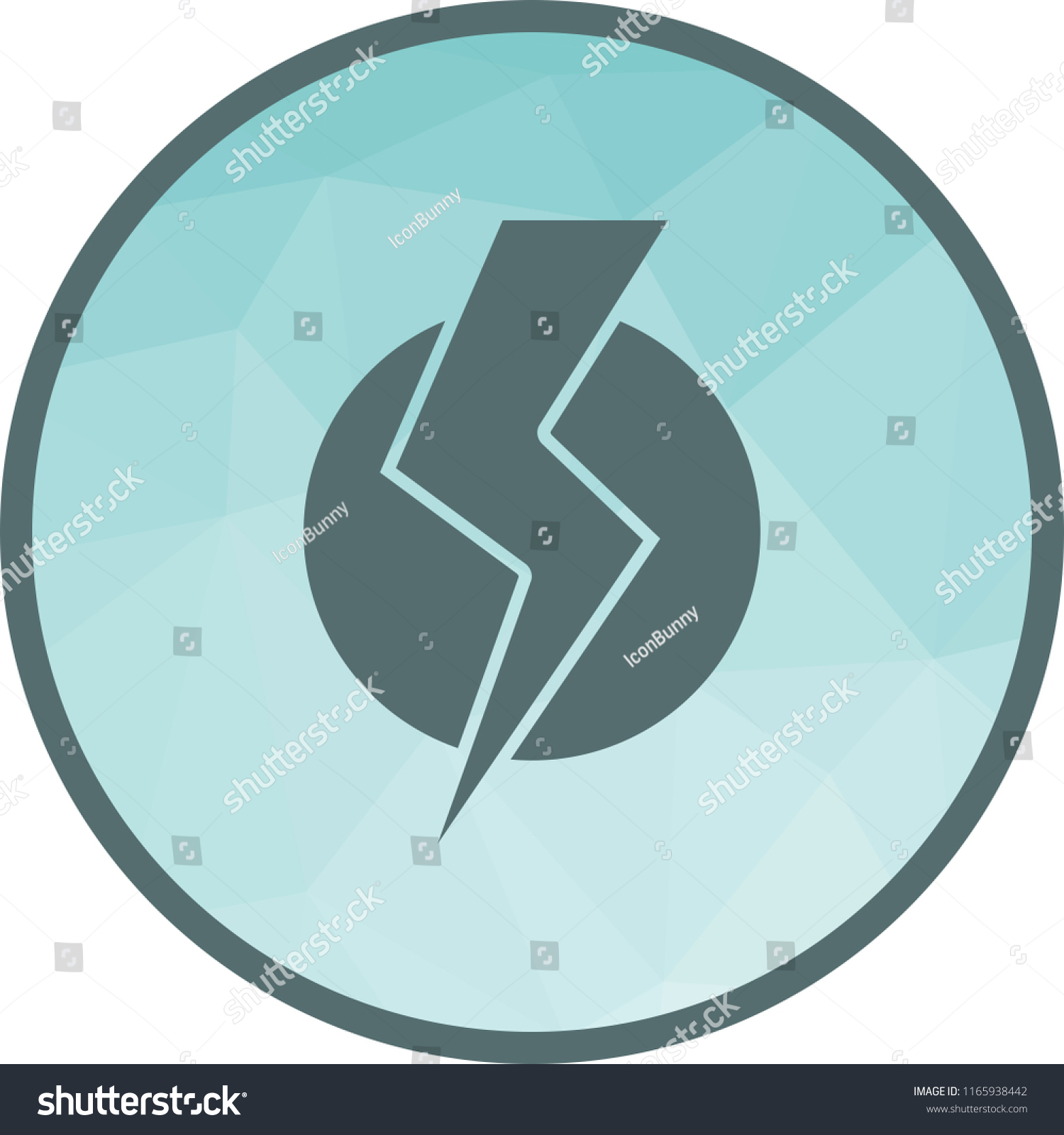 Electric Current Icon Stock Vector (Royalty Free) 1165938442 | Shutterstock
