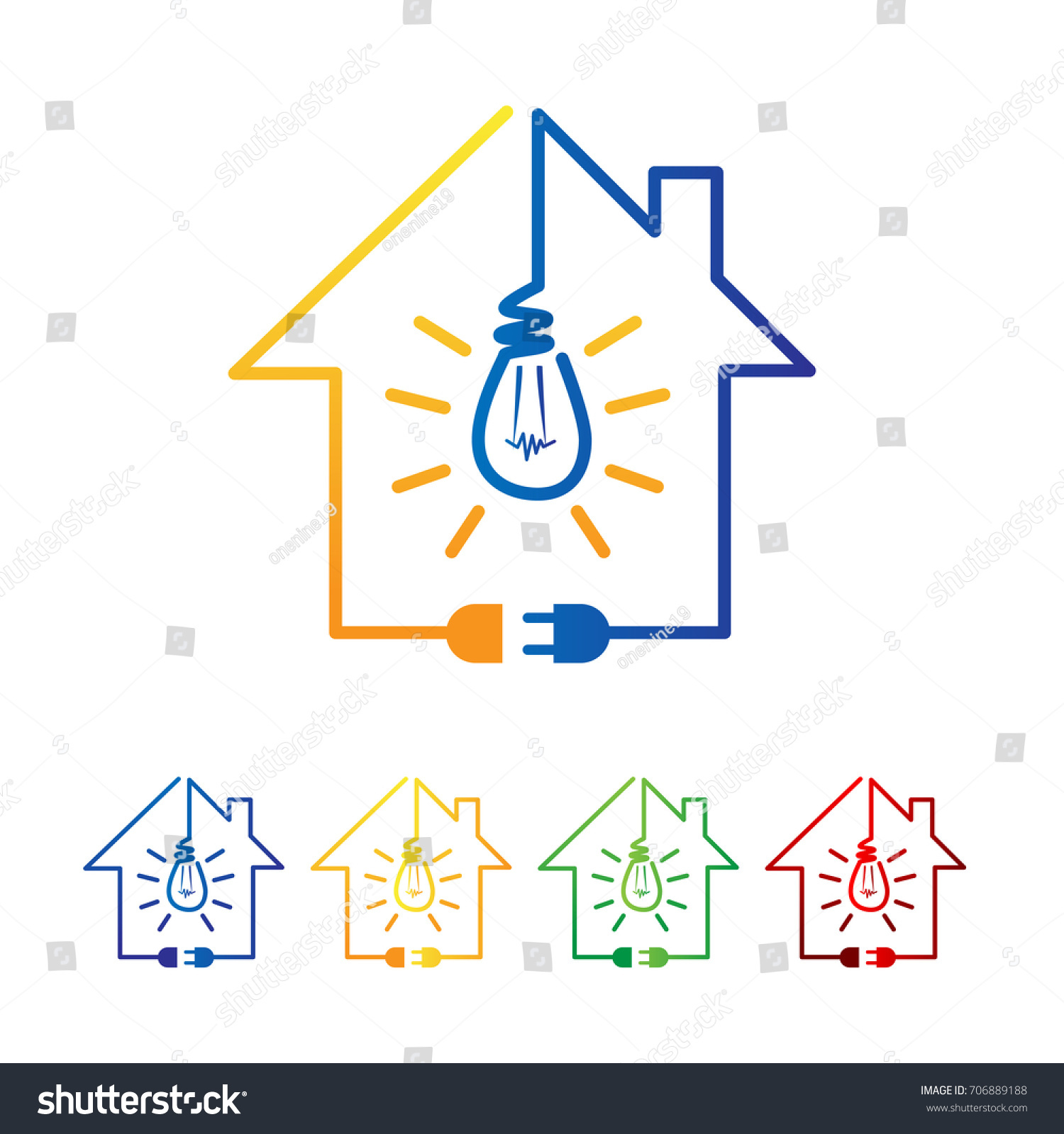 21,801 Electricity home logo Images, Stock Photos & Vectors | Shutterstock