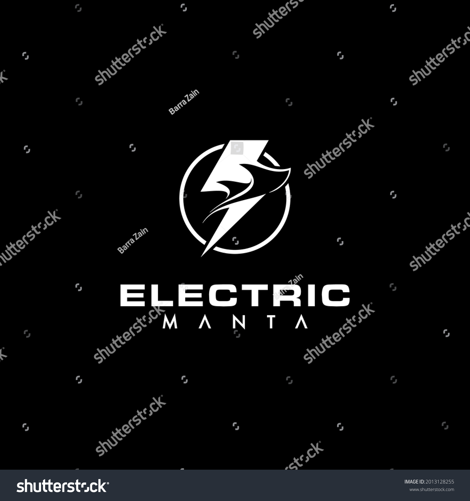Electric Manta Logo Vector Illustration Stock Vector (Royalty Free ...