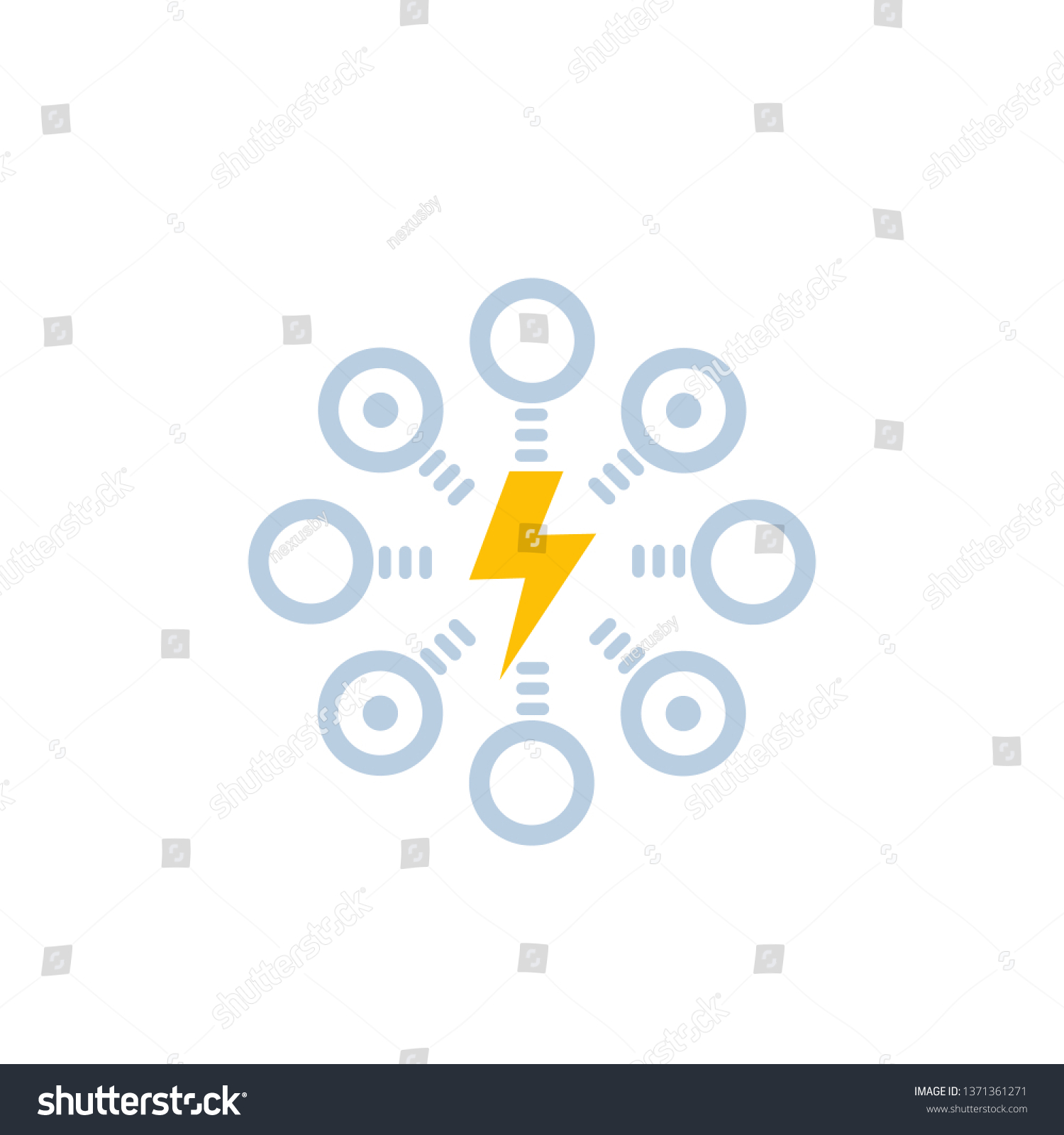 14,535 Power distribution icon Images, Stock Photos & Vectors ...