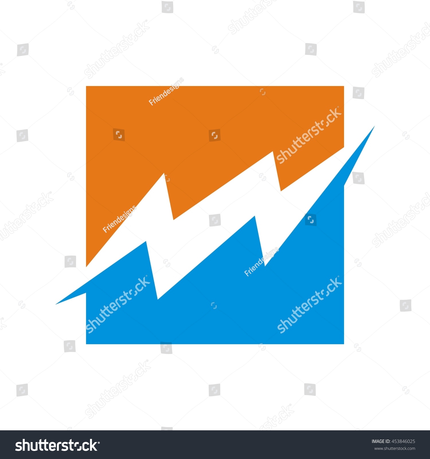 Electric Power Vector Stock Logo Template Stock Vector (Royalty Free ...