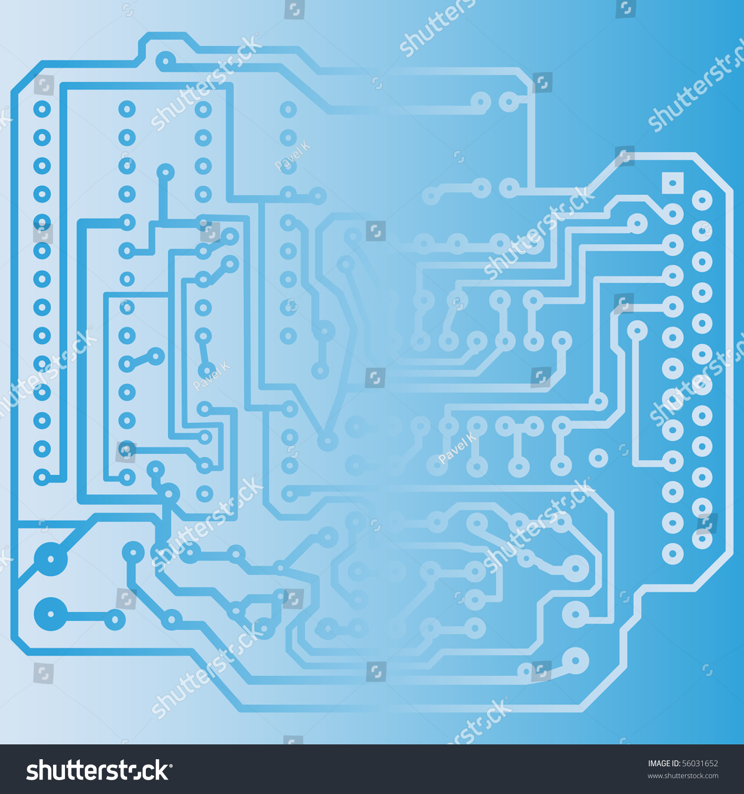 Electric Scheme Design Use Vector Illustration Stock Vector (Royalty ...