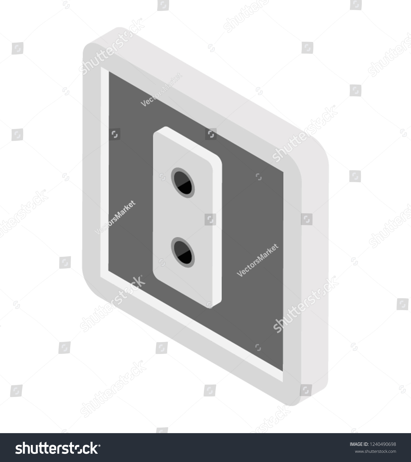 Electric Switch Power Switch Concept Stock Vector (Royalty Free ...