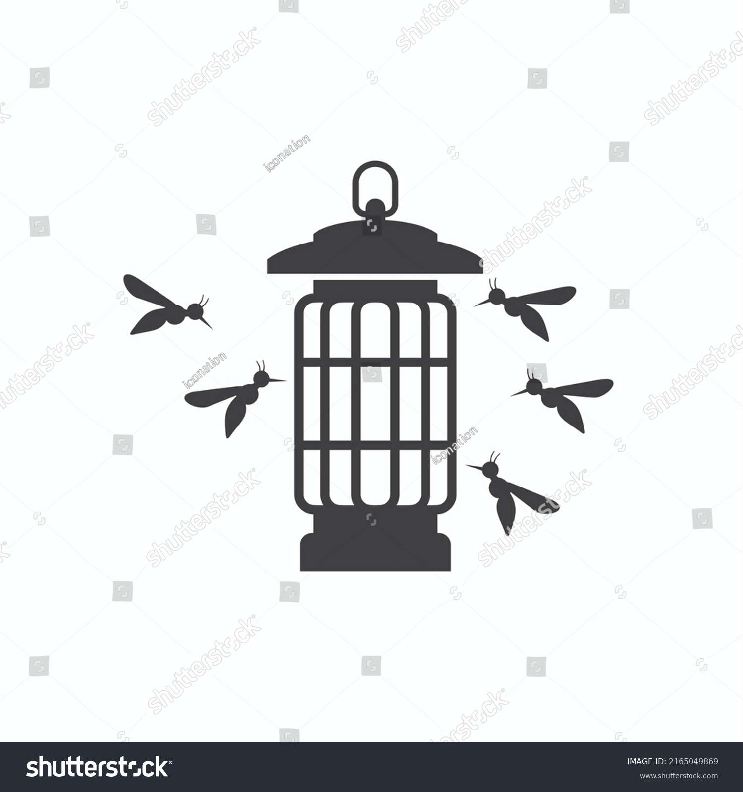 Electrical Insects Trap Mosquito Trap Vector Stock Vector (Royalty Free ...