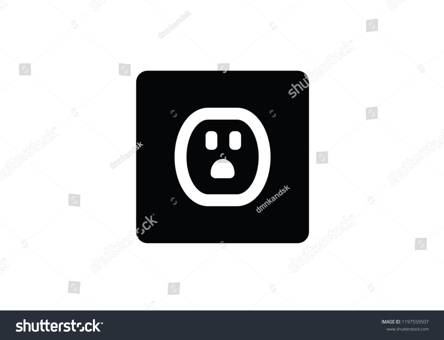 Electrical Plug Symbol Power Socket Illustration Stock Vector (Royalty ...