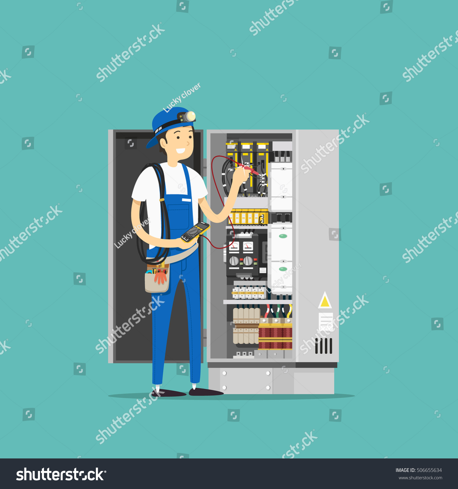 376 Multimeter man Stock Illustrations, Images & Vectors | Shutterstock