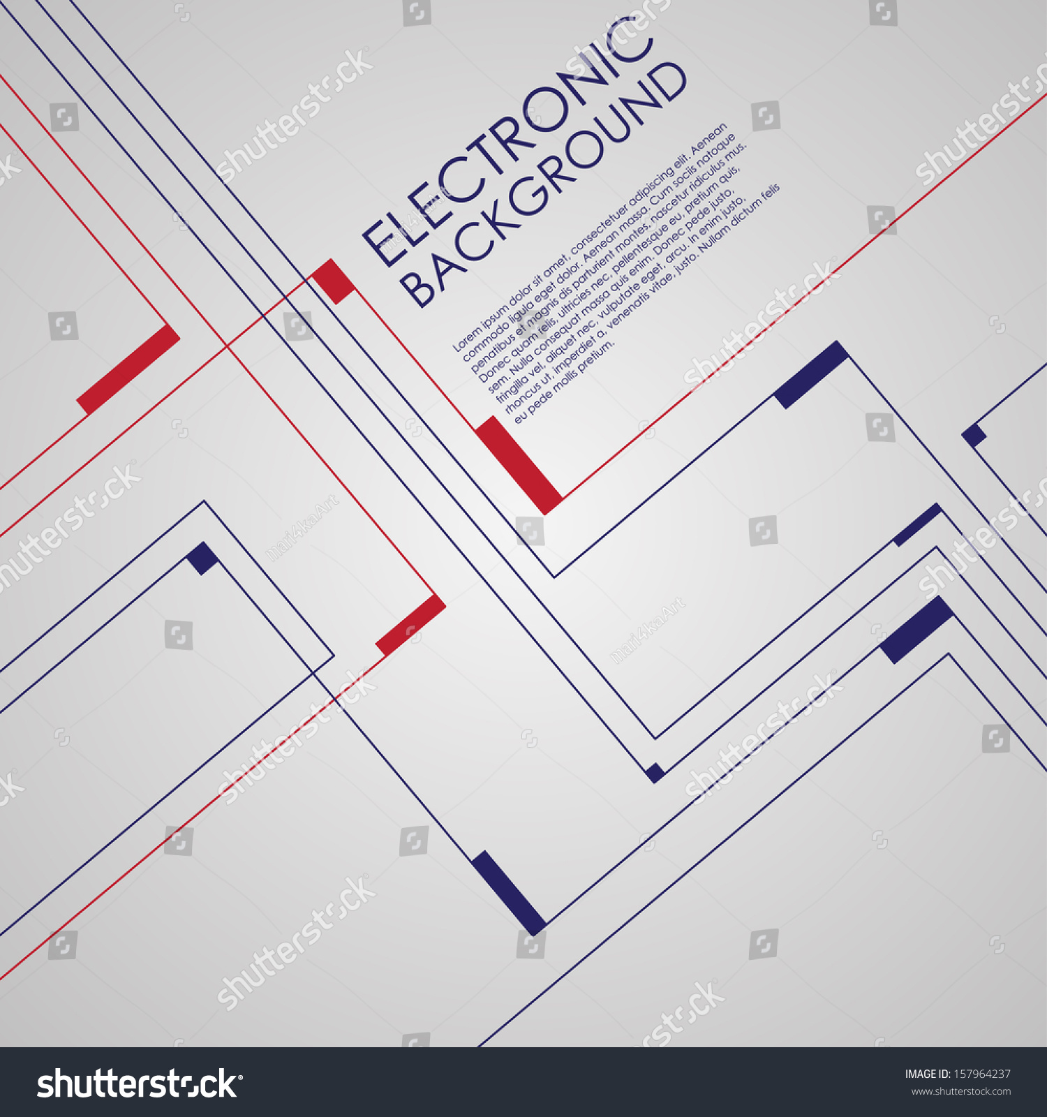 Electronic Communication Background Vector Illustration Stock Vector ...