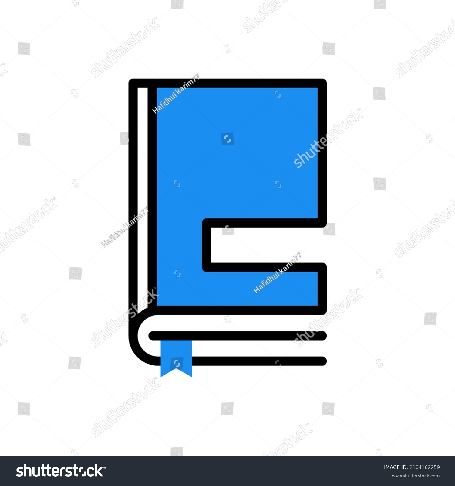 Electronic Book Logo Vector Illustration Stock Vector (Royalty Free ...